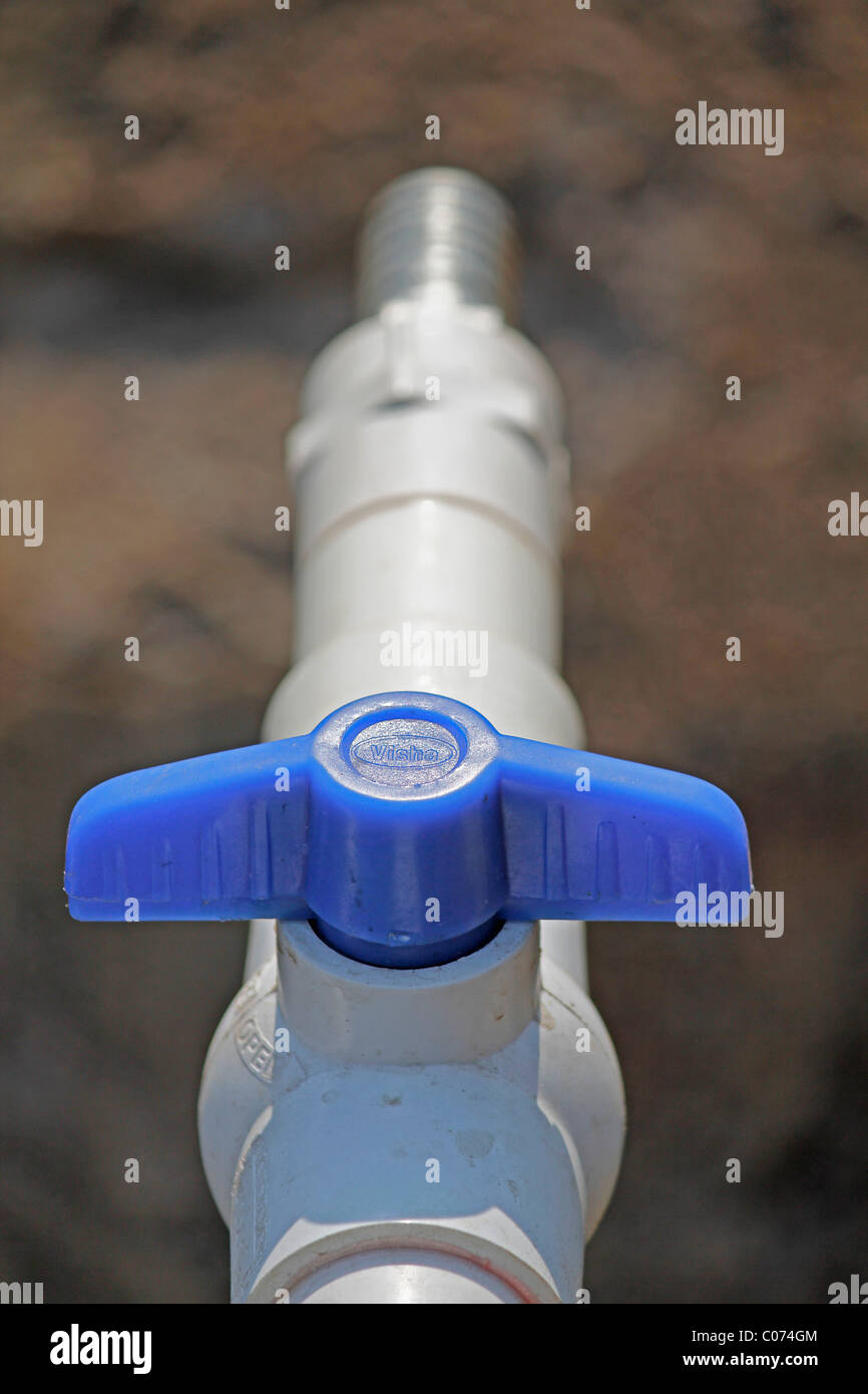 plastic Water tap Stock Photo - Alamy
