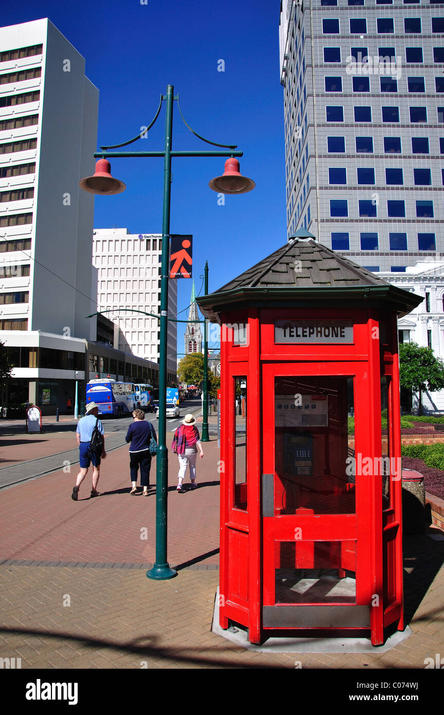 New zealand telephone box hi-res stock photography and images - Alamy