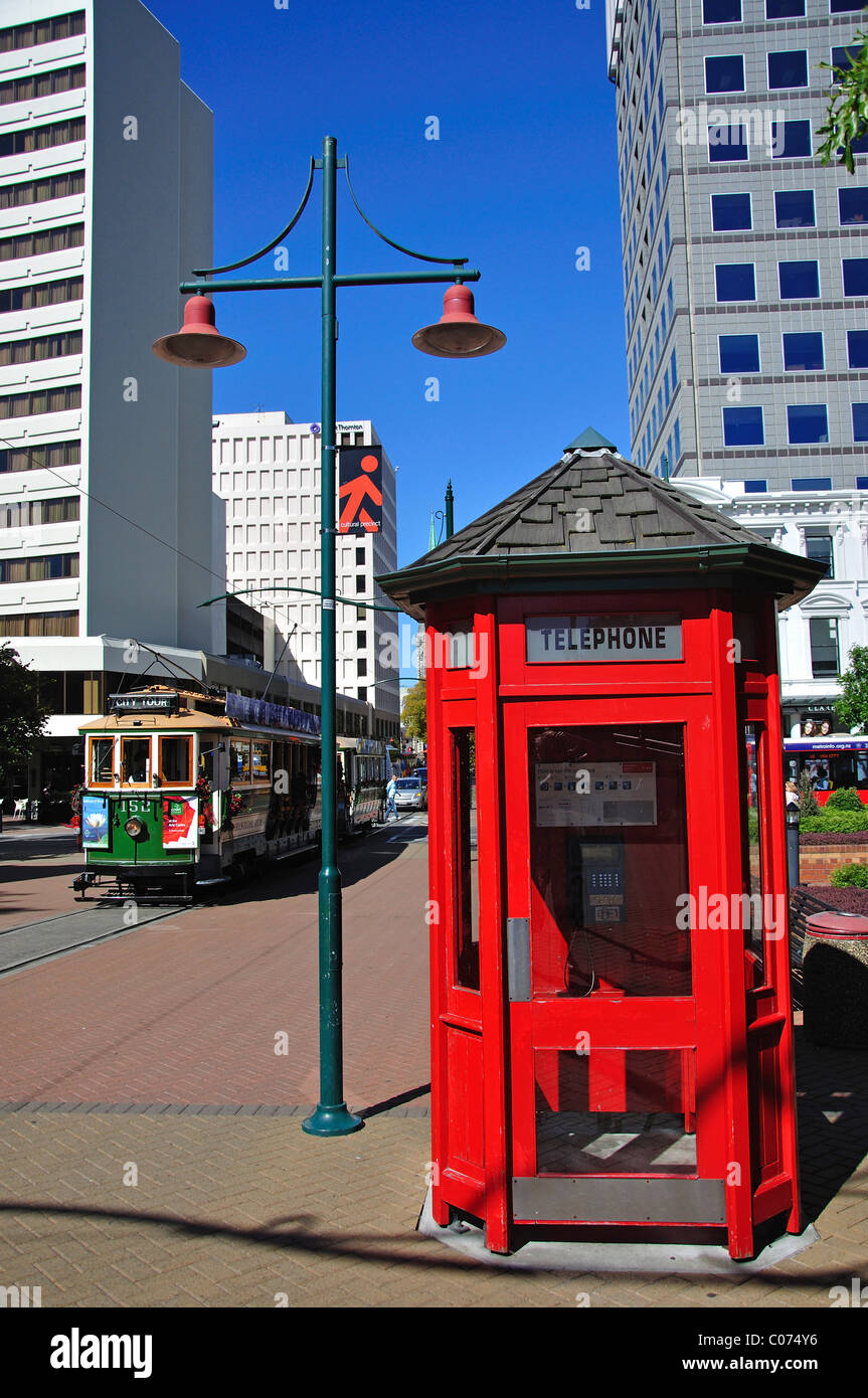 New zealand telephone box hi-res stock photography and images - Alamy