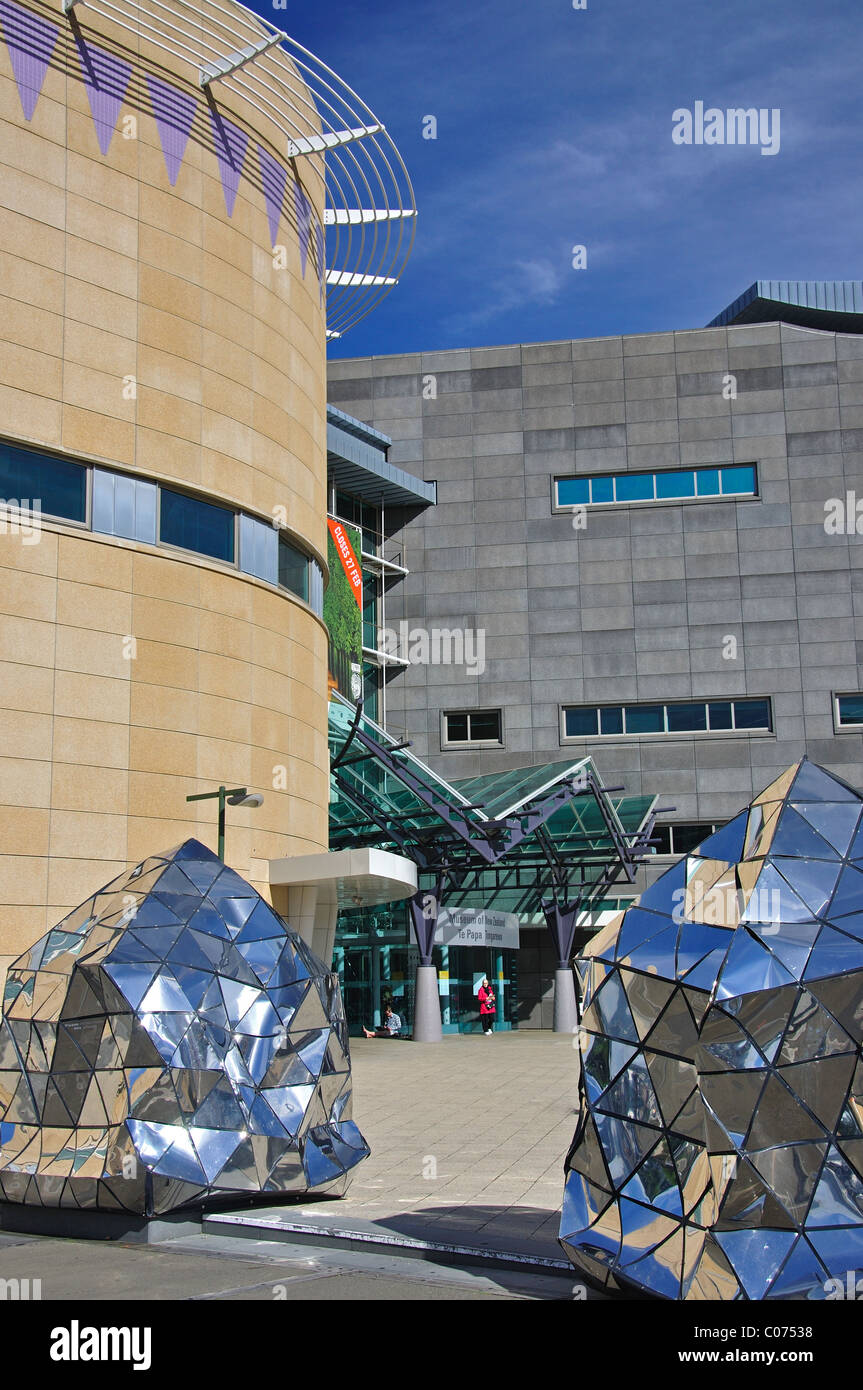 The Museum of New Zealand Te Papa Tongarewa, Cable Street, Wellington ...