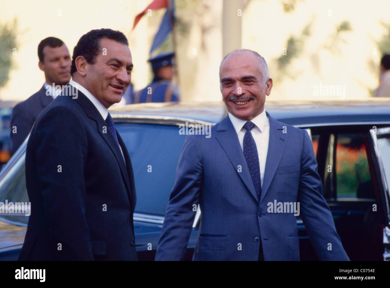 King Hussein At His Palace High Resolution Stock Photography and Images ...