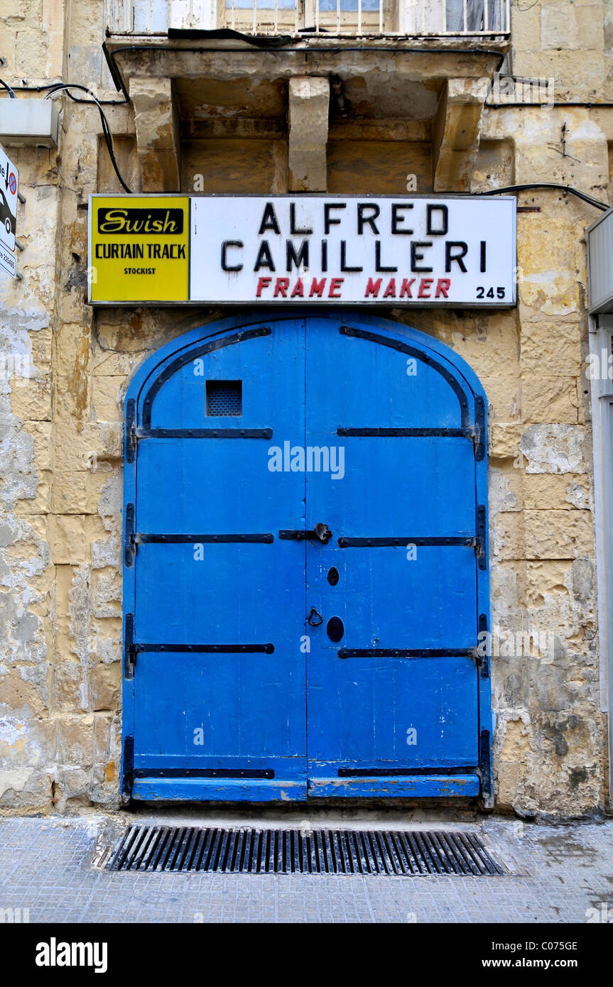 Streets in Valletta, Malta Stock Photo - Alamy