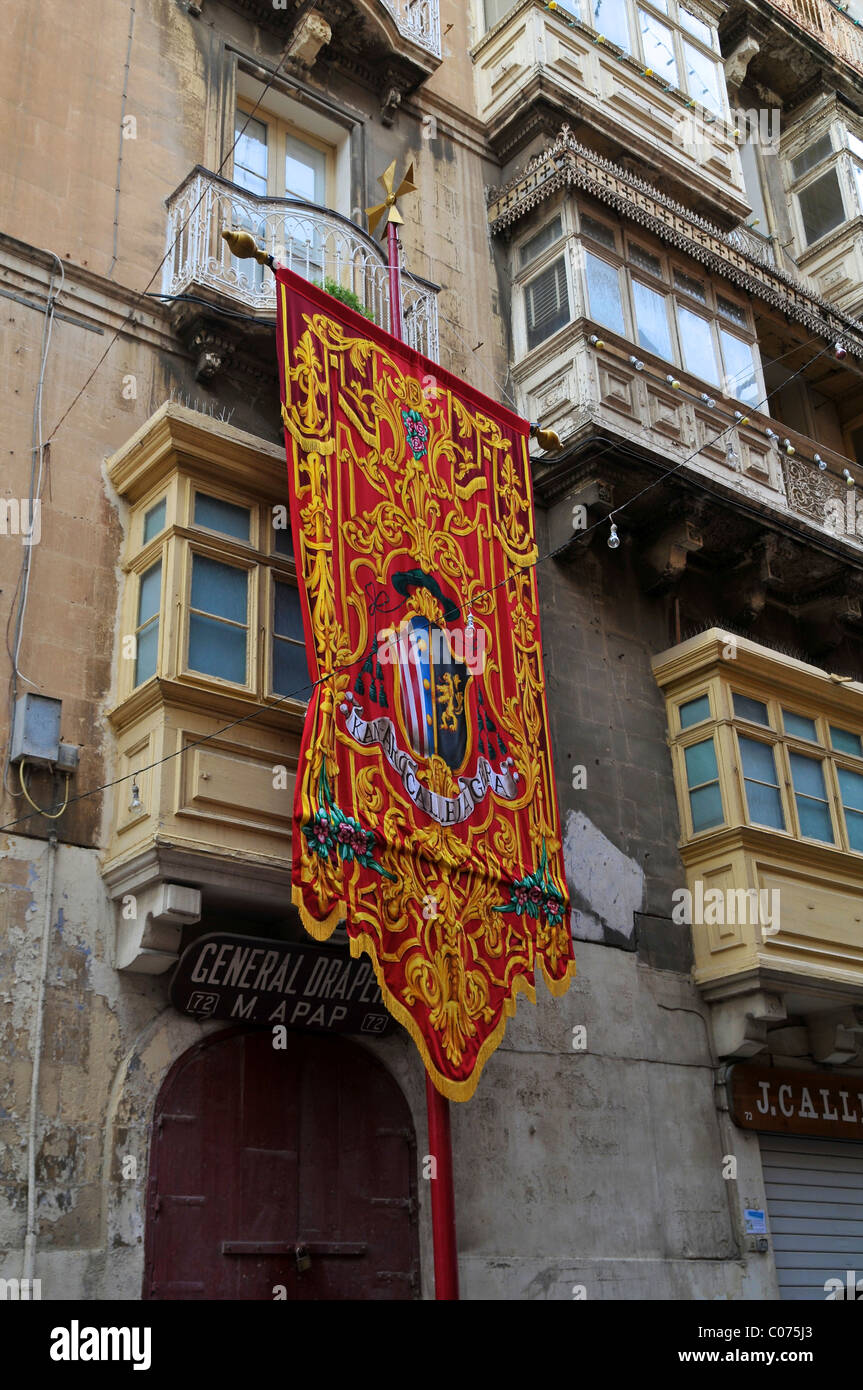 Streets in Valletta, Malta Stock Photo - Alamy