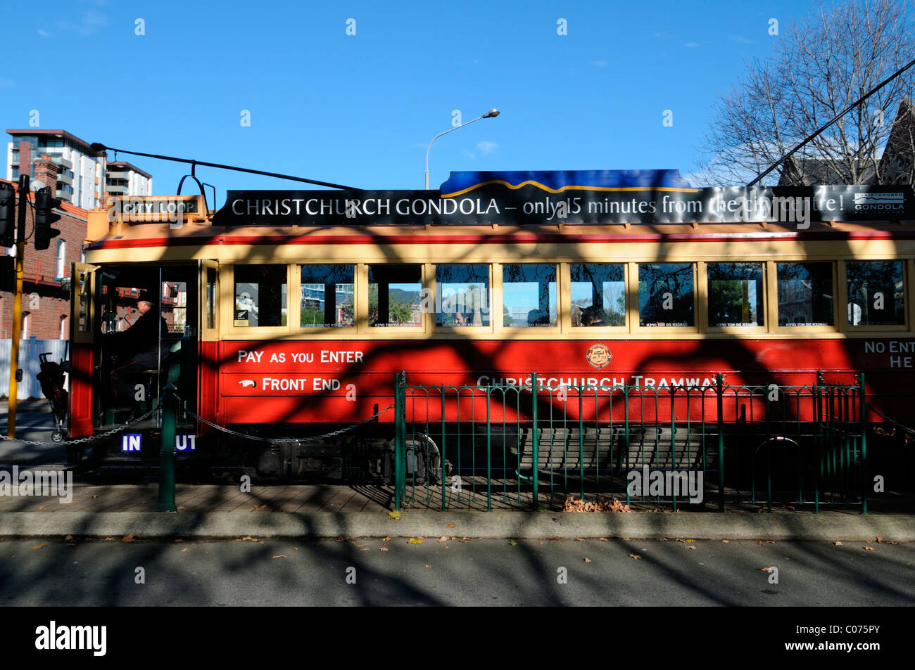 tram gondola city loop public transport transportation New Zealand ...
