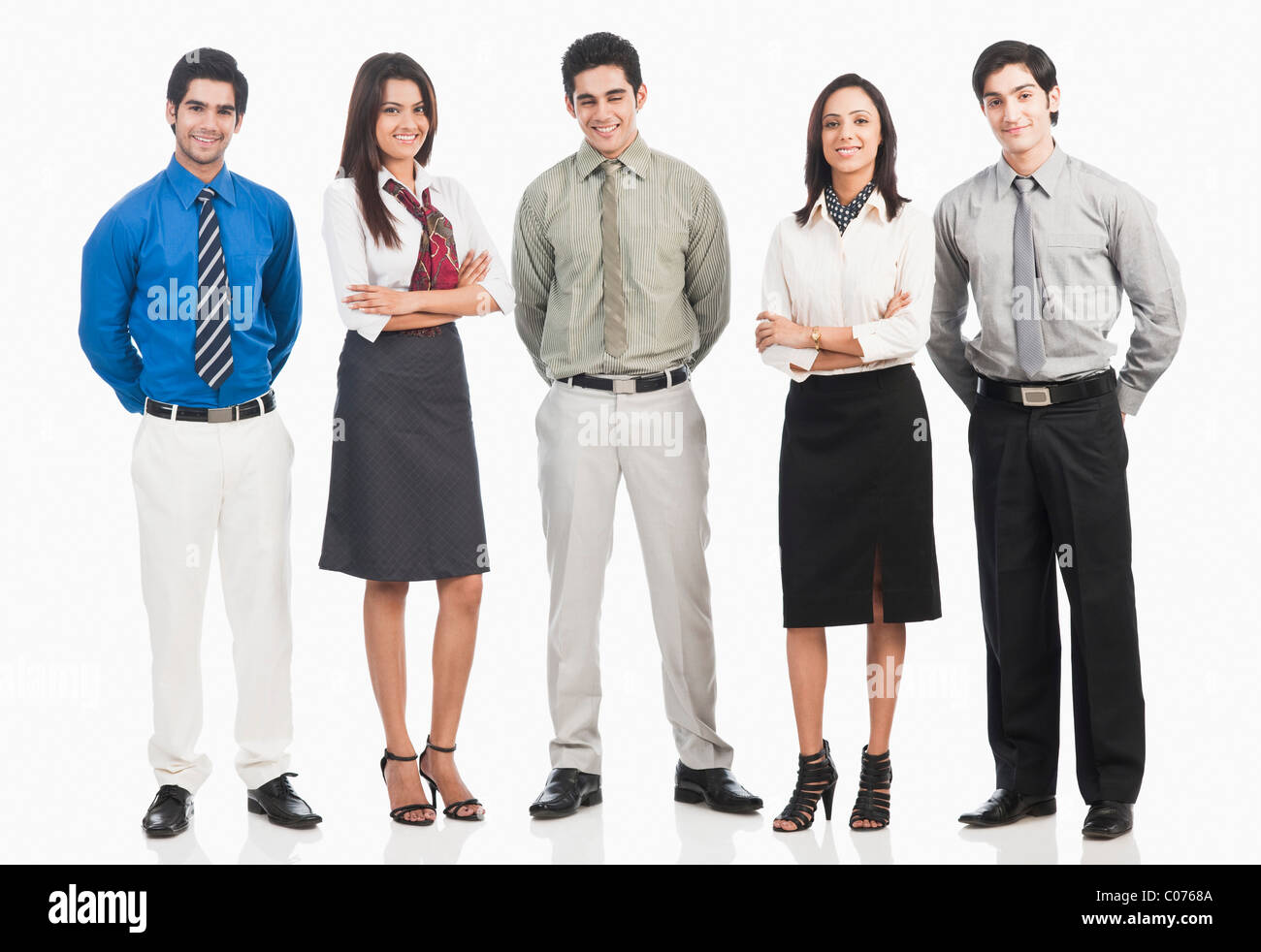 Man hands behind back front view Cut Out Stock Images & Pictures - Alamy