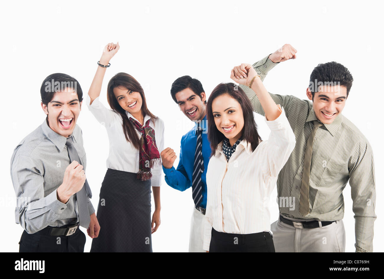 Business executives celebrating their success Stock Photo - Alamy