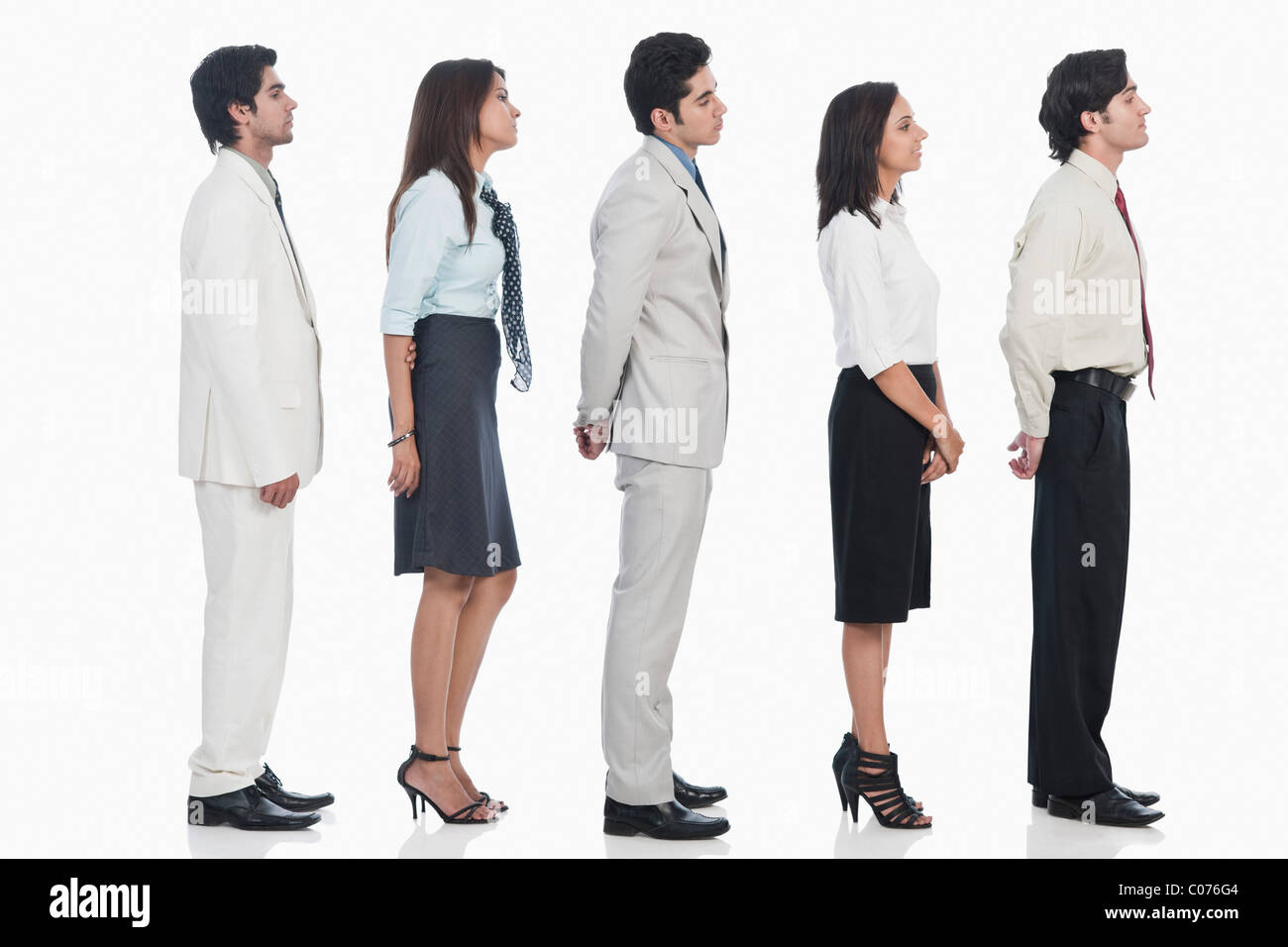 Waiting in a line hi-res stock photography and images - Alamy
