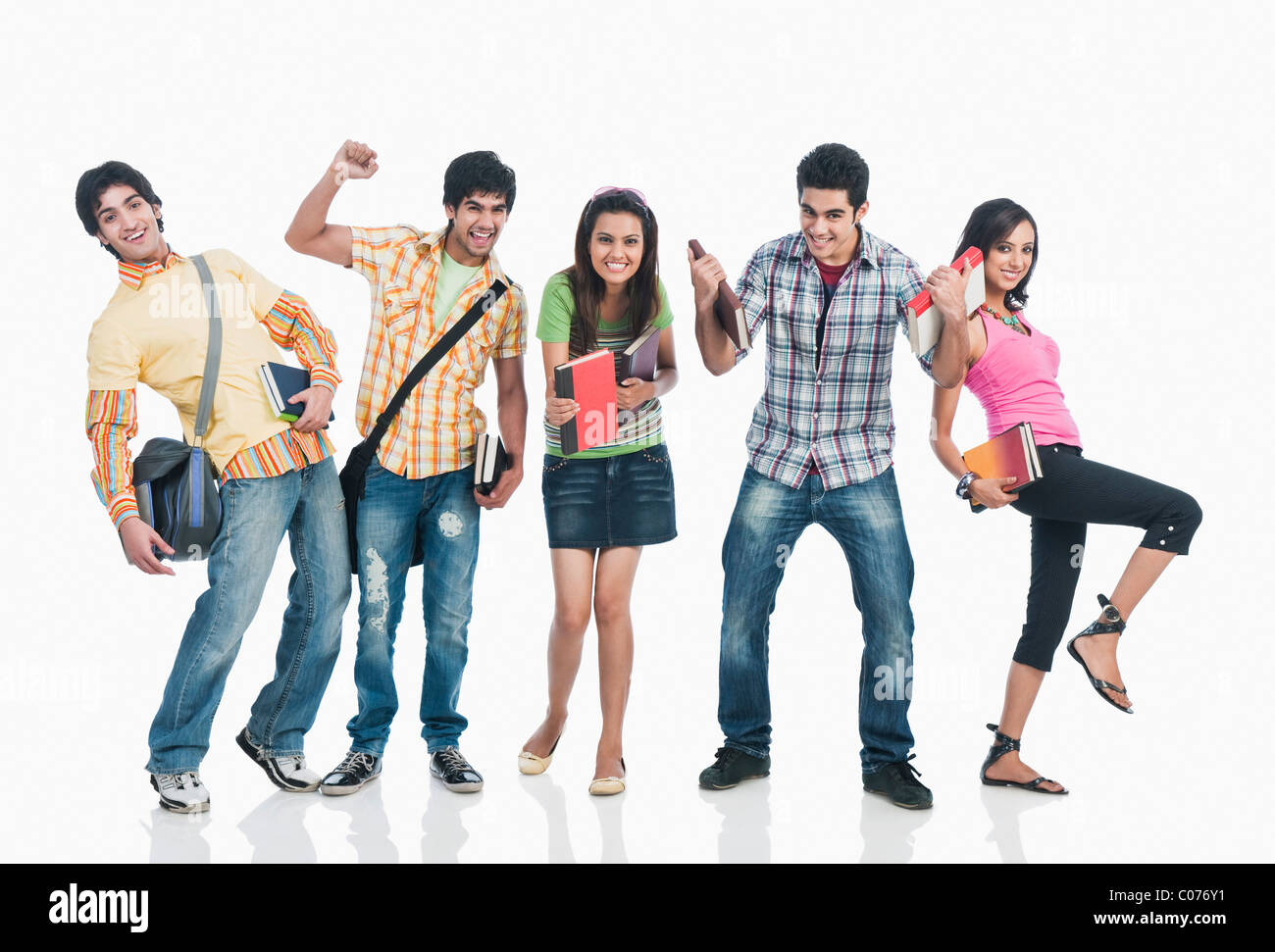 College students having fun Stock Photo - Alamy