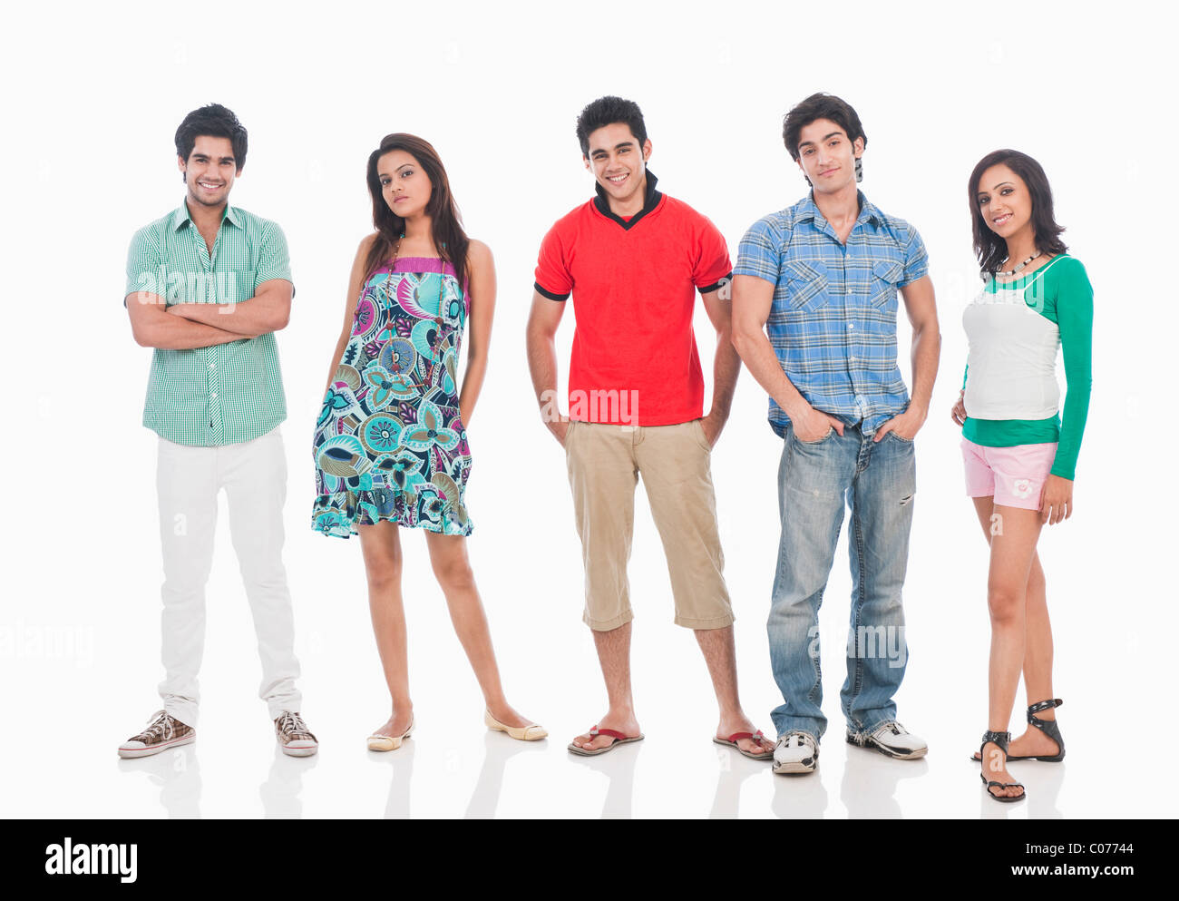 Group of friends smiling together Stock Photo - Alamy