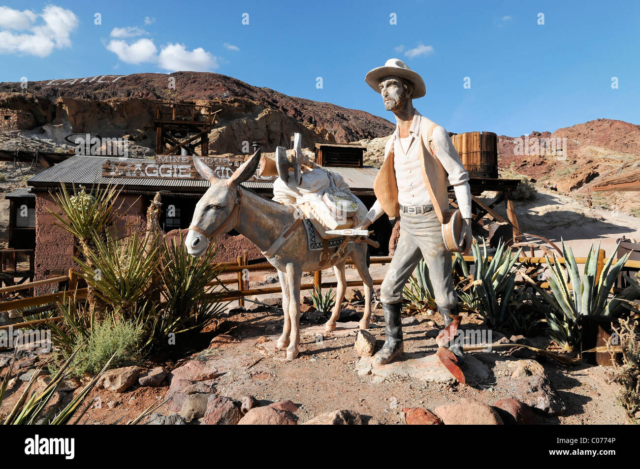 Calico Ghost Town, Yermo, California, USA, North America Stock Photo ...