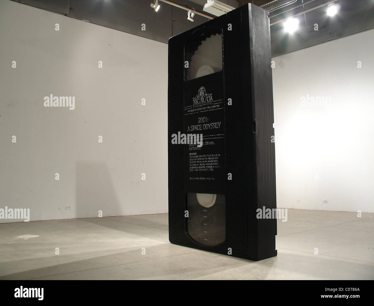 VHS Monolith Artist David Herbert of Seattle, Washington, created this ...