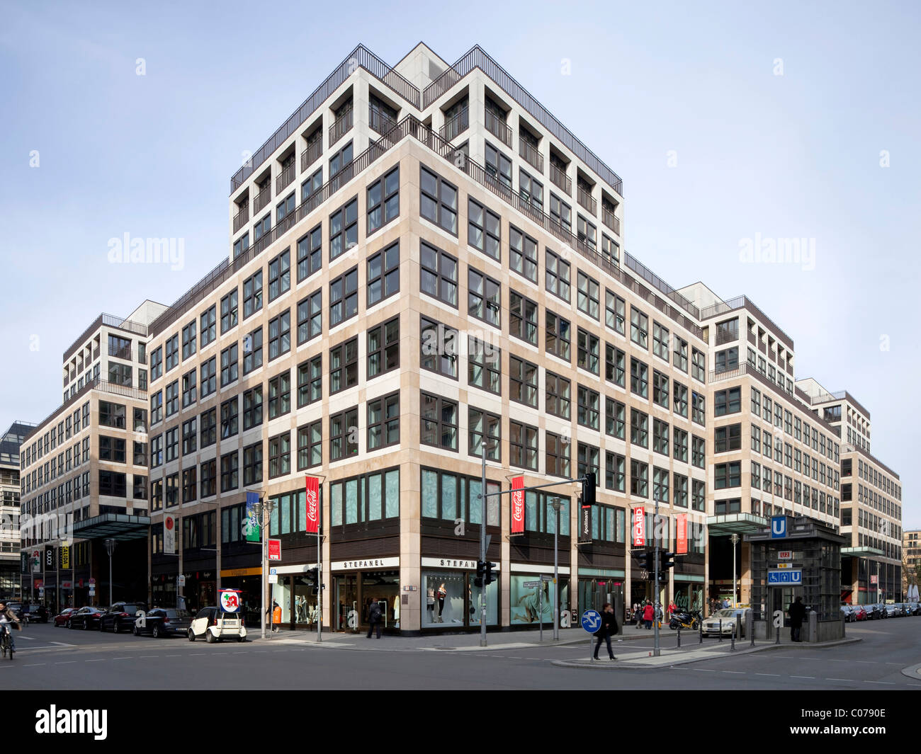 Commercial building Quartier 206, Friedrichstrasse street, Mitte ...