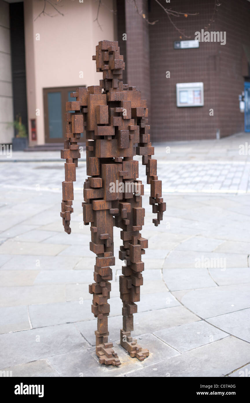 Resolution by Anthony Gormley, 2007 in Shoe Lane London Stock Photo - Alamy