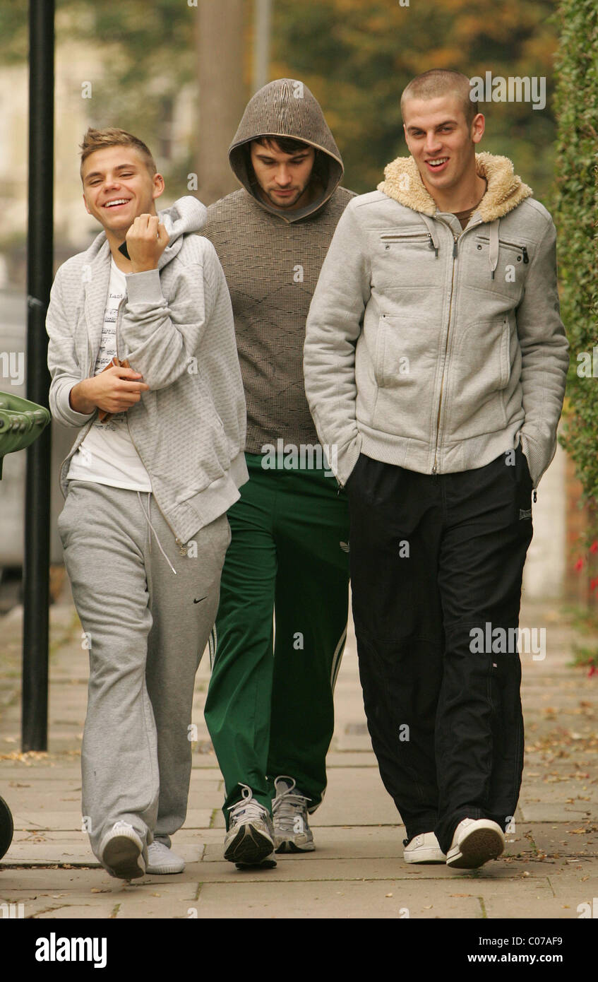 Matthew Protheroe, Andy Williams and Adam Chandler who are currently ...