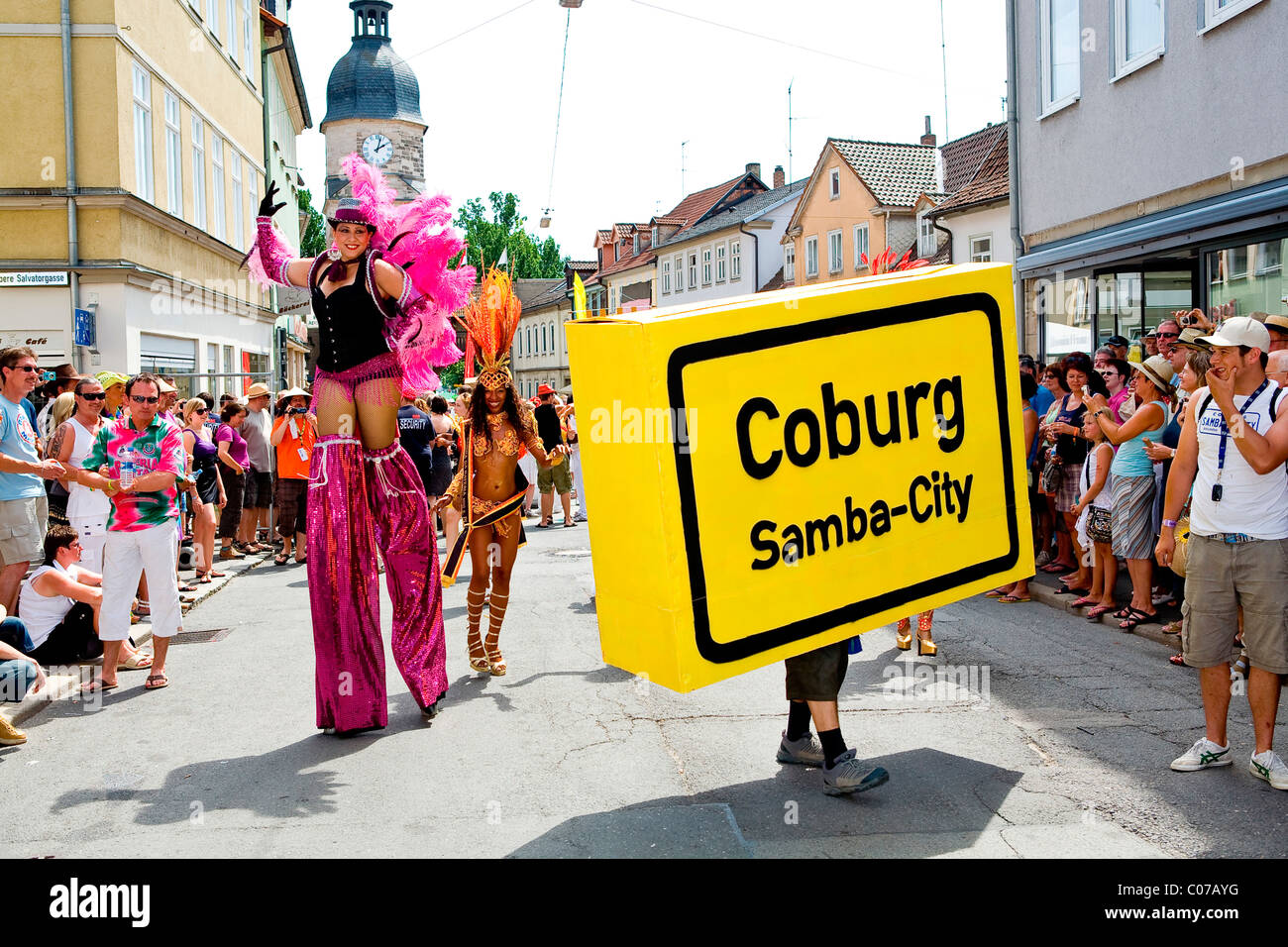 Samba Festival in Coburg, Bavaria, Germany, Europe Stock Photo - Alamy