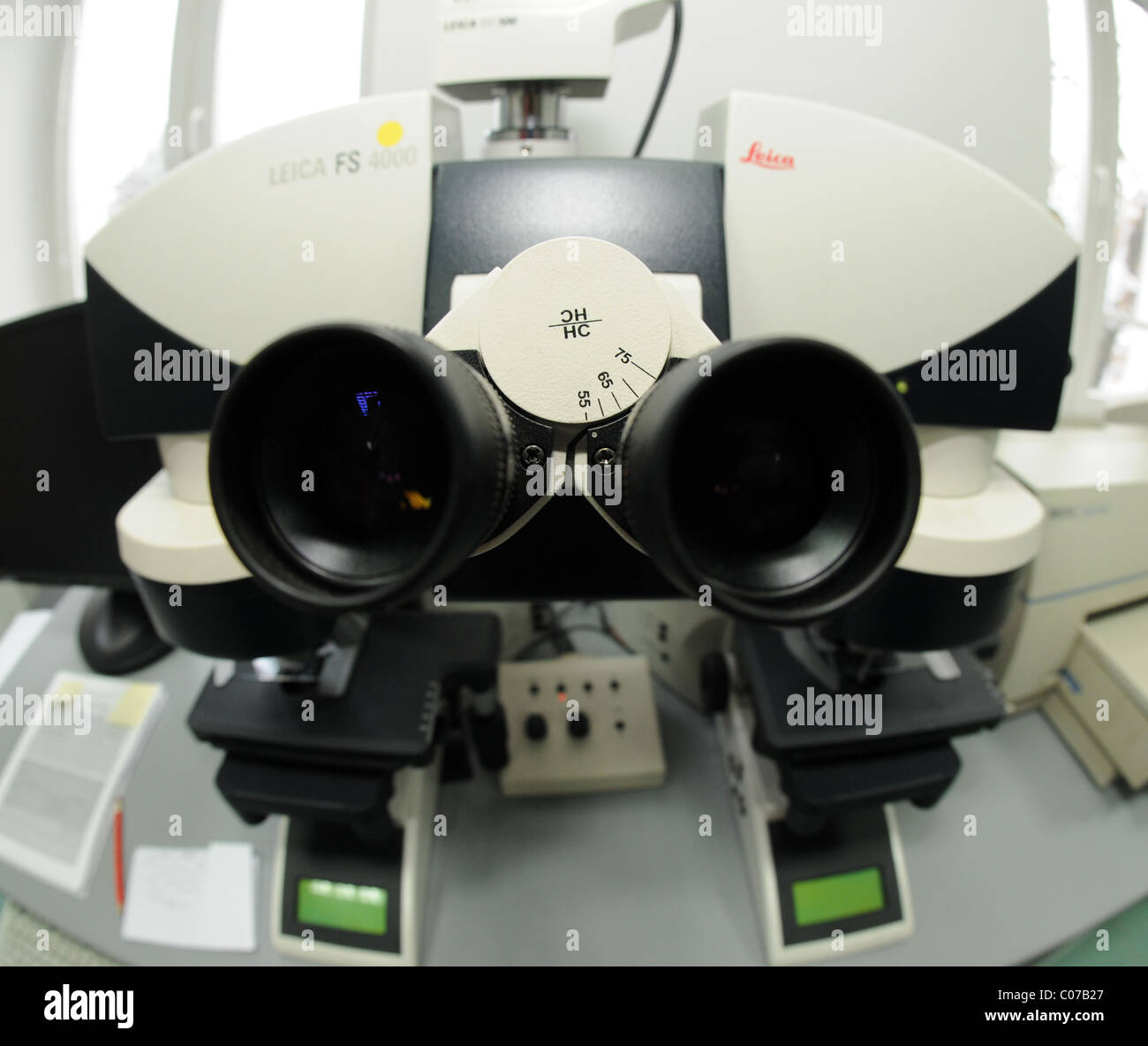 Leica Microscope in The Central Forensic Laboratory of the Polish ...