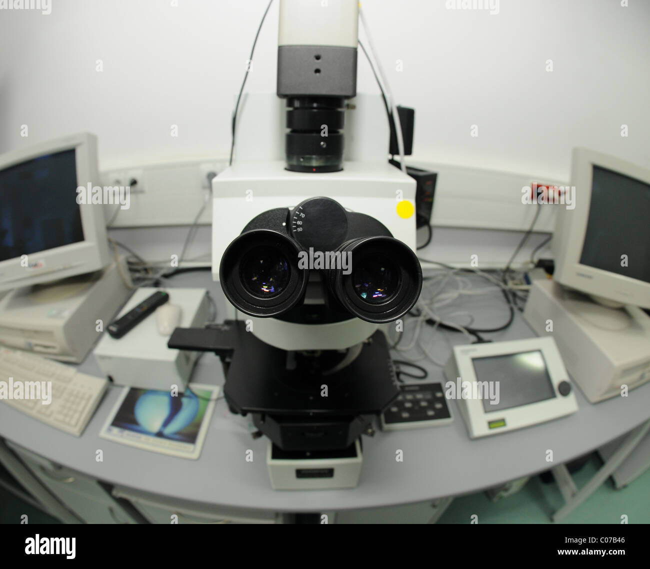 Olympus Provis AX-70 Microscope in The Central Forensic Laboratory of ...