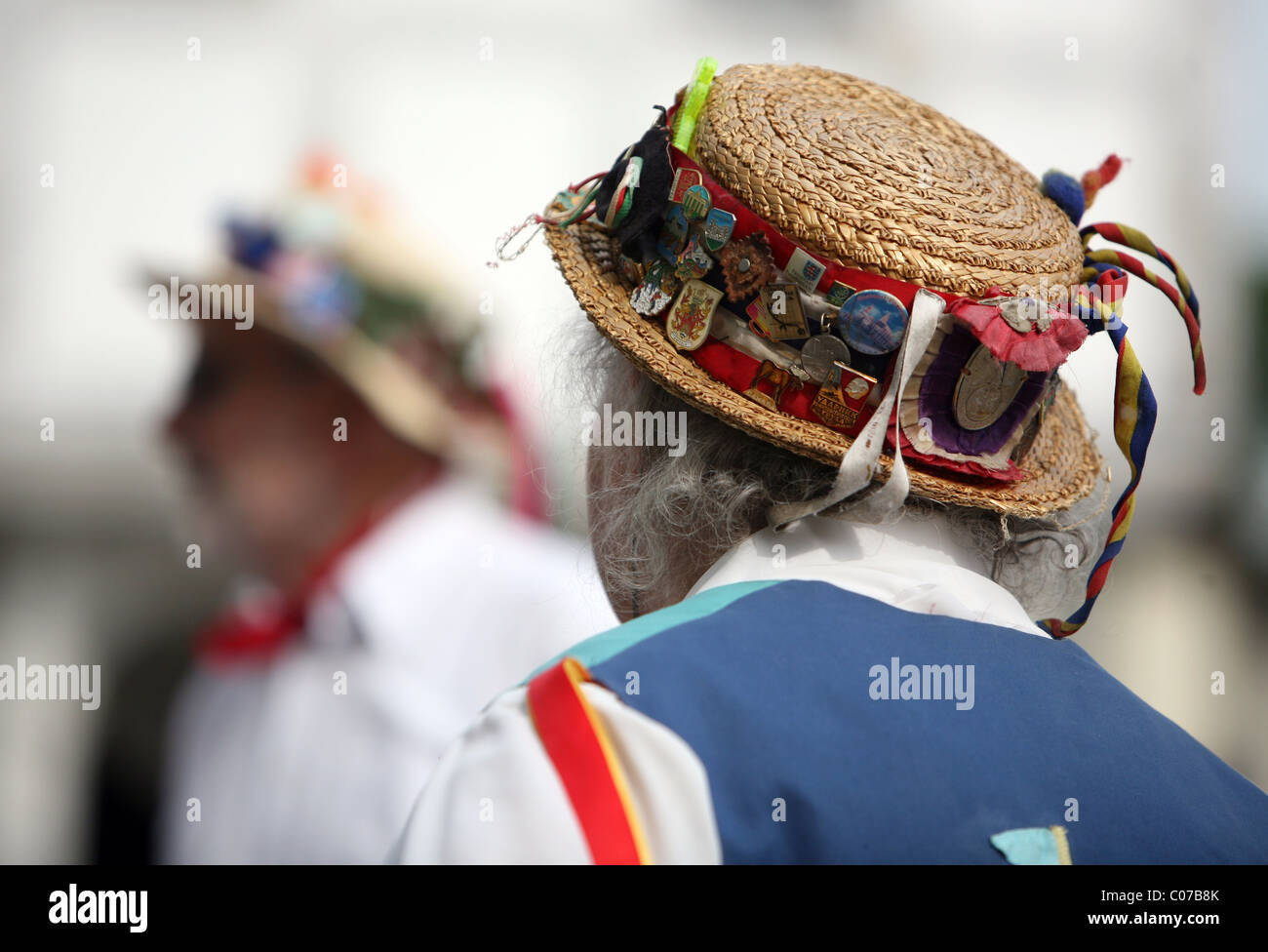 A morris dancer in traditional costume Stock Photo - Alamy