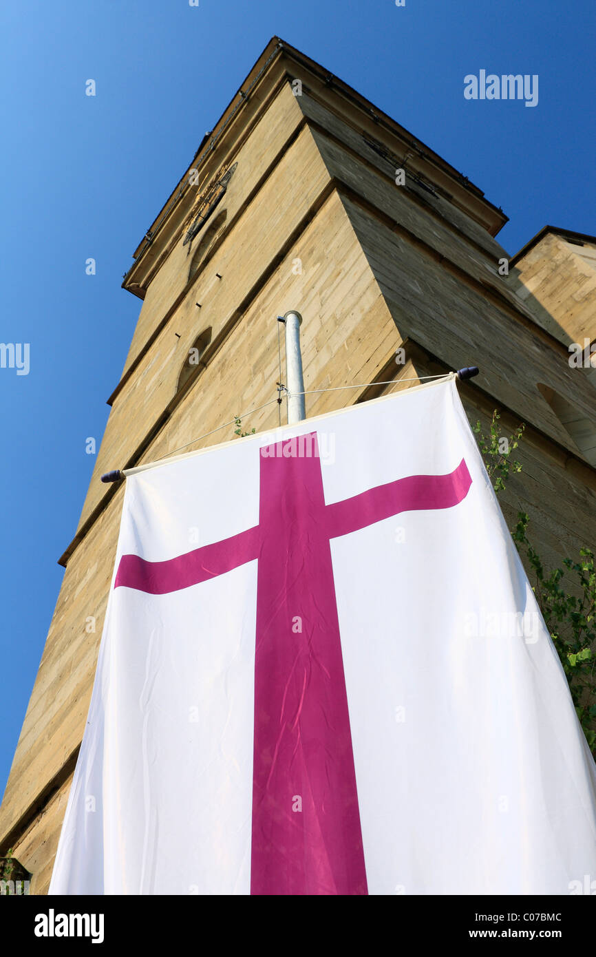 View of the collegiate church in oehringen hi-res stock photography and ...