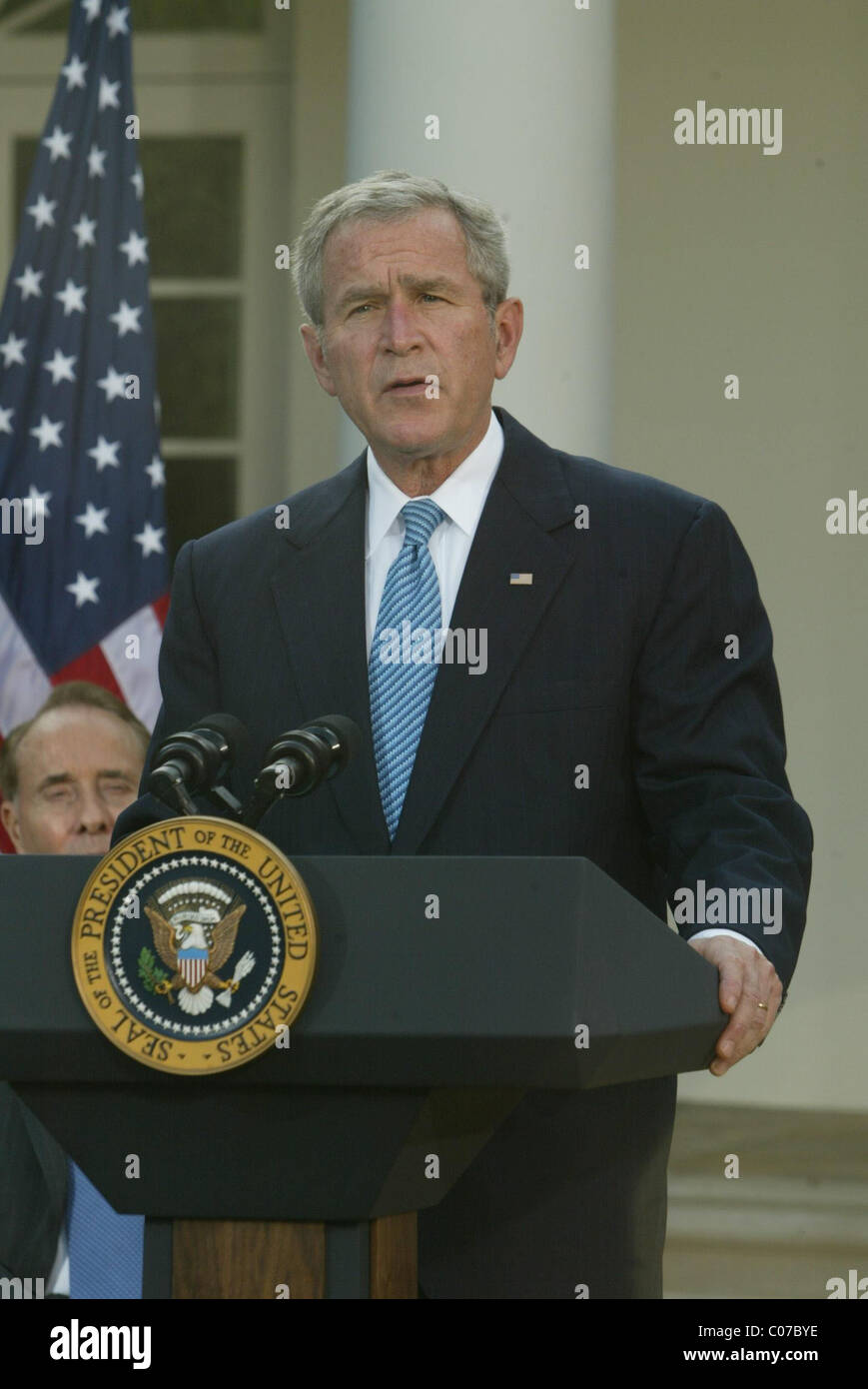 President George W. Bush on the commission on 'Care for America's ...