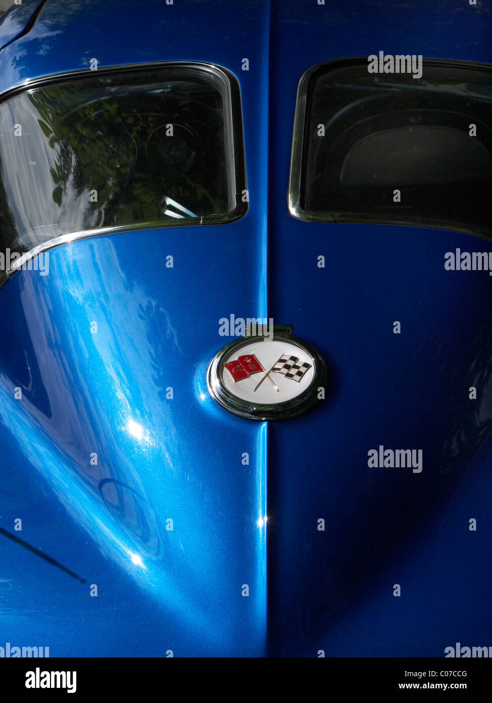 Rear end of an American Corvette Sting Ray Stock Photo - Alamy
