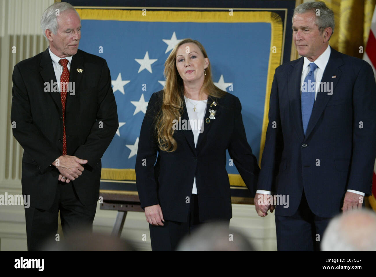 Maureen Murphy (mother), Daniel Murphy (father), President George W ...