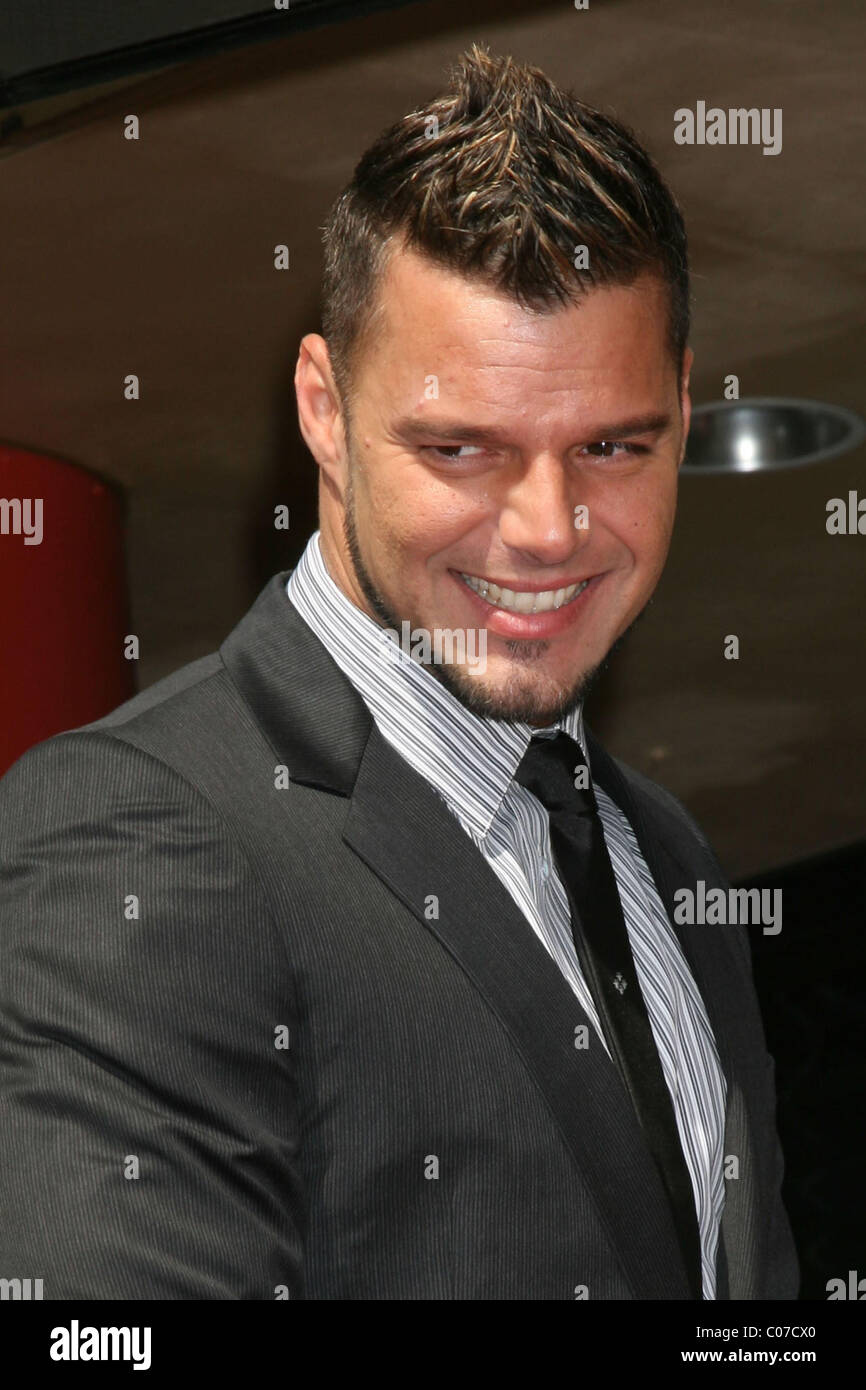 Ricky Martin is honoured with the 2,351th star on the Hollywood Walk of ...
