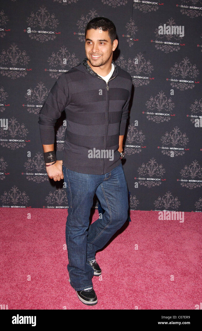 Wilmer Valderrama T-Mobile Sidekick LX Launch Event held at The ...