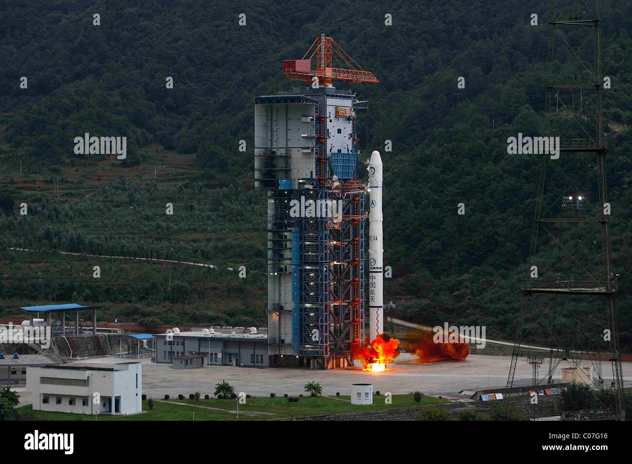 China's first lunar probe named "Chang'e I" launched today from the ...