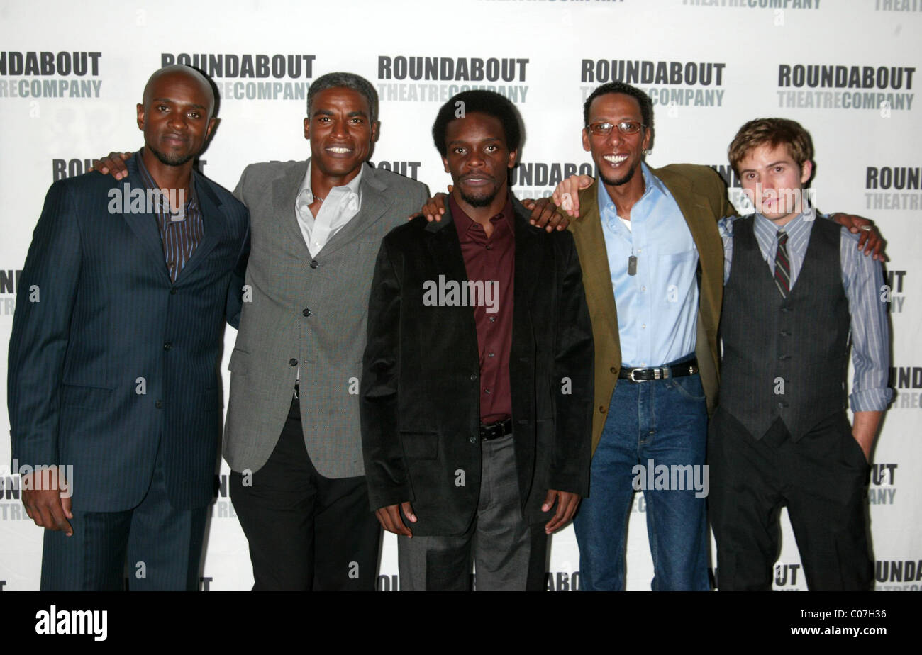 Owiso Odera, Charles Parnell, Chris Chalk, Ron Cephas Jones and Michael ...