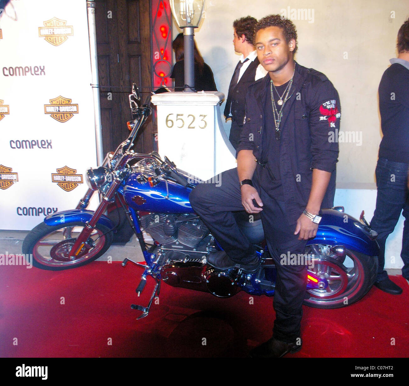 Robert Ri'chard outside Boulevard 3 at a party sponsored by Complex ...