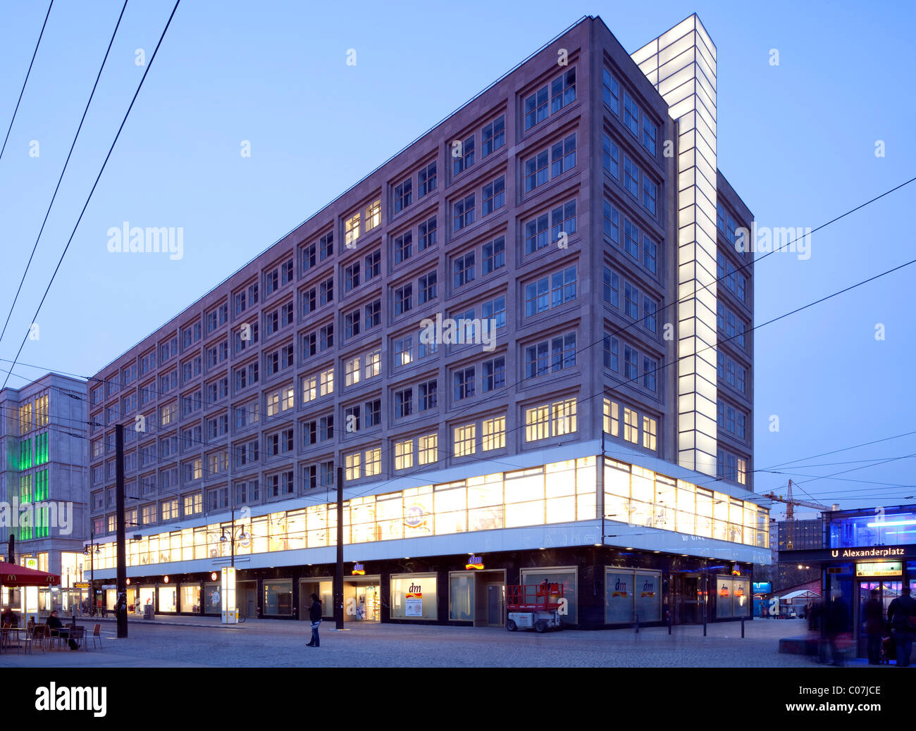 Alexanderhaus building, Alexanderplatz Square, Berlin-Mitte, Berlin ...