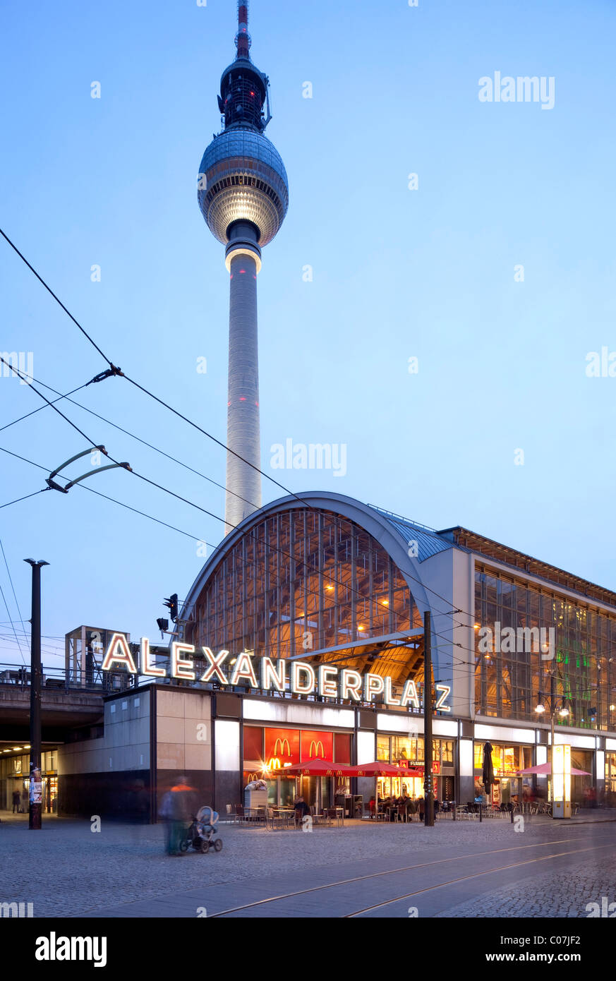 Alexanderplatz station, Berlin-Mitte, Berlin, Germany, Europe Stock ...