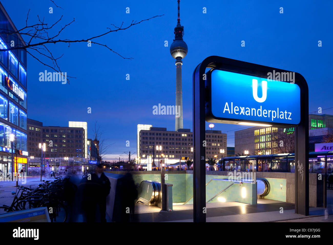Alexanderplatz Square, Berlin-Mitte, Berlin, Germany, Europe Stock ...