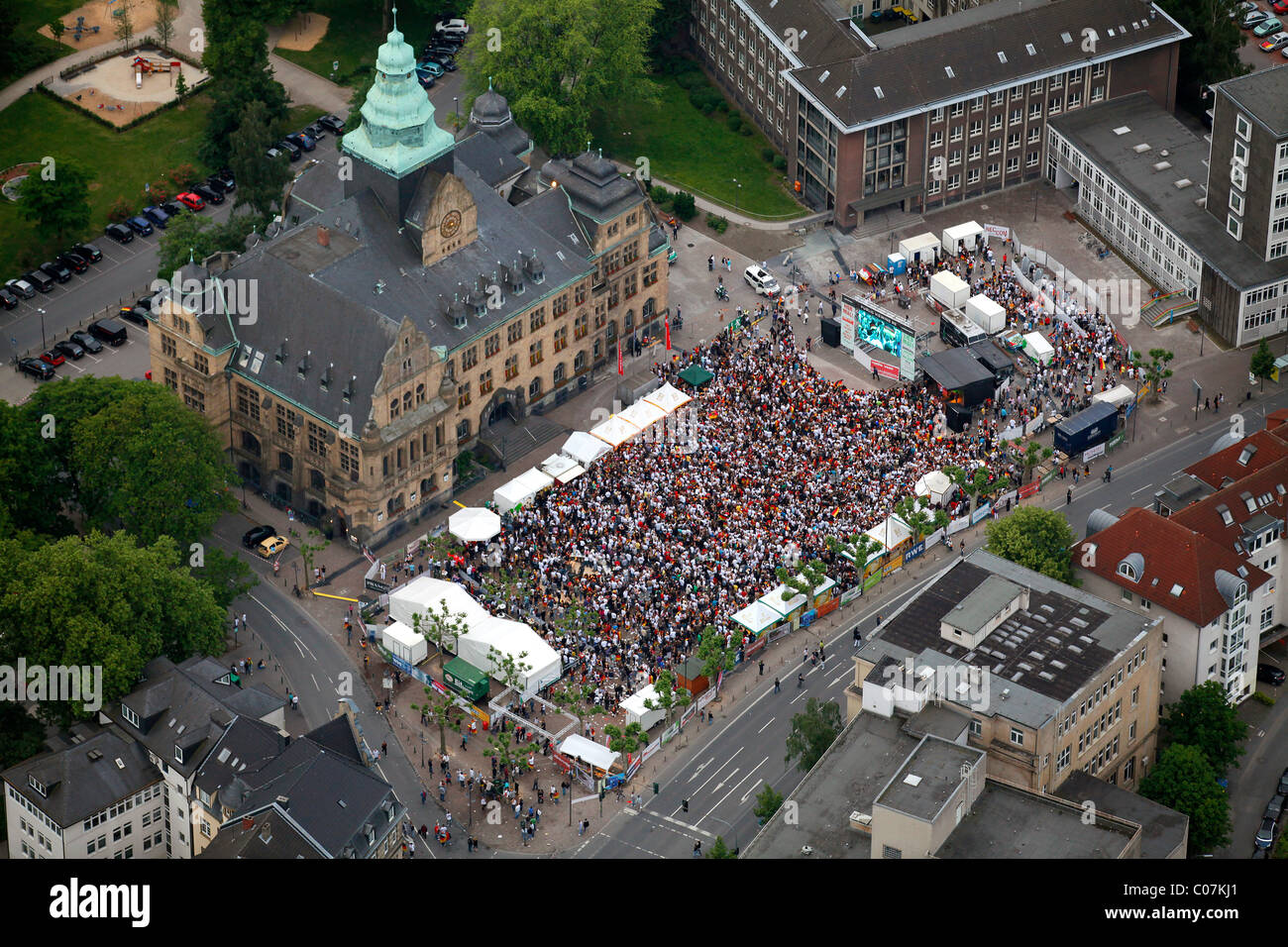 Aerial view public square hi-res stock photography and images - Alamy
