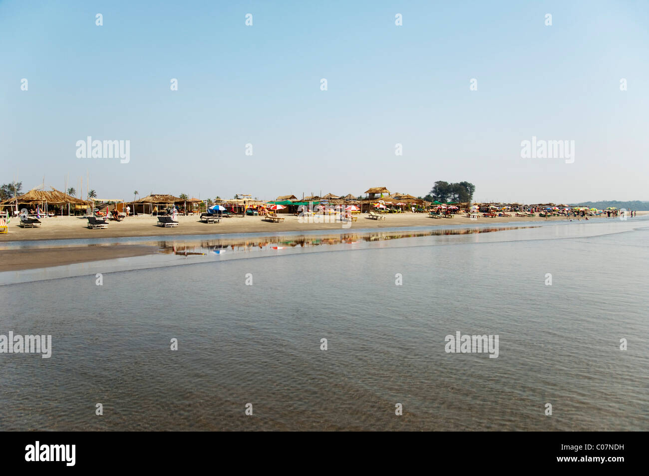 Goa beach resort view hi-res stock photography and images - Alamy