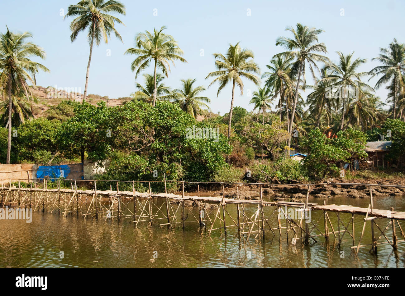 Bridge in goa hi-res stock photography and images - Alamy