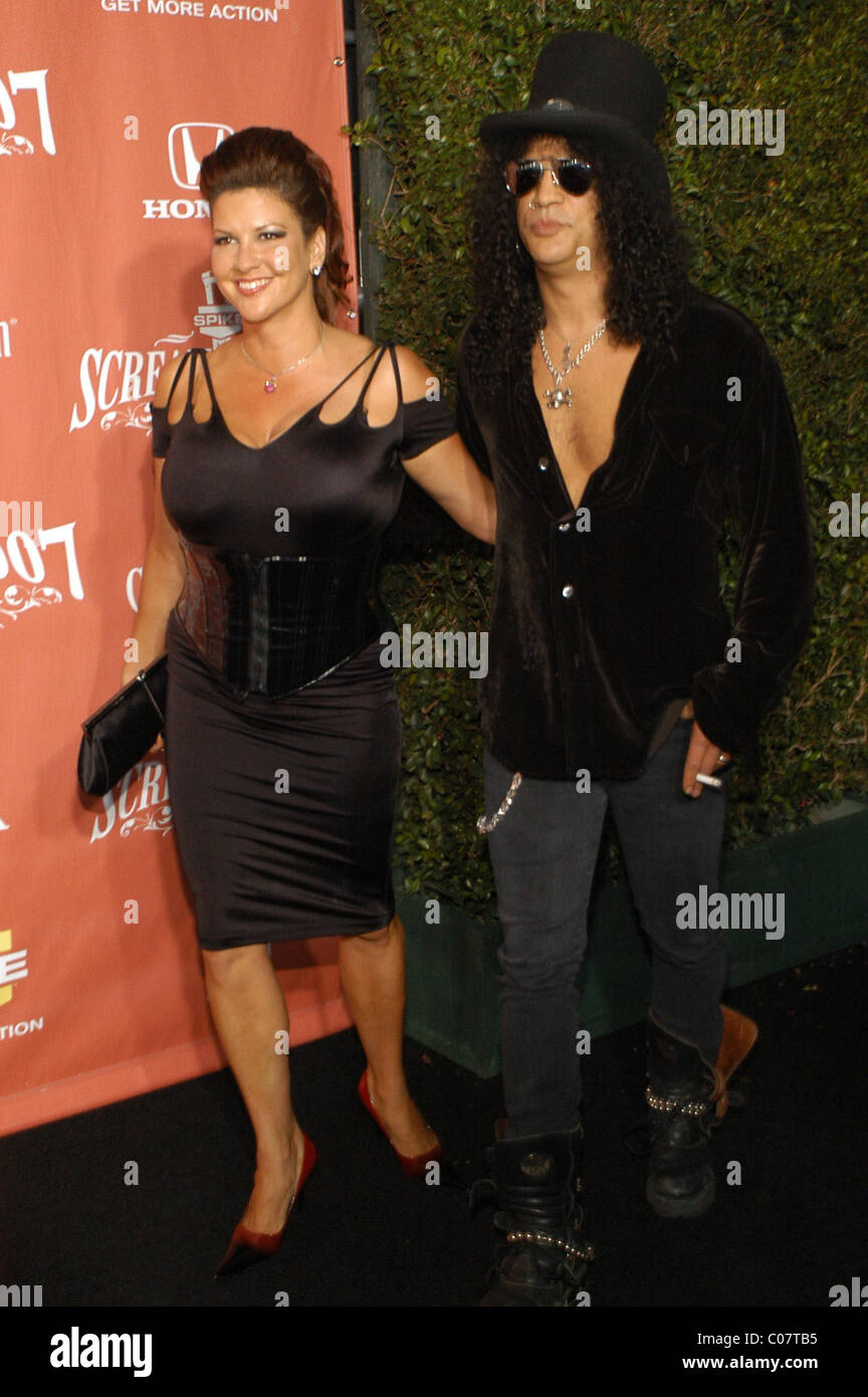 Slash and his wife Spike TV presents the second annual 'Scream 2007 ...