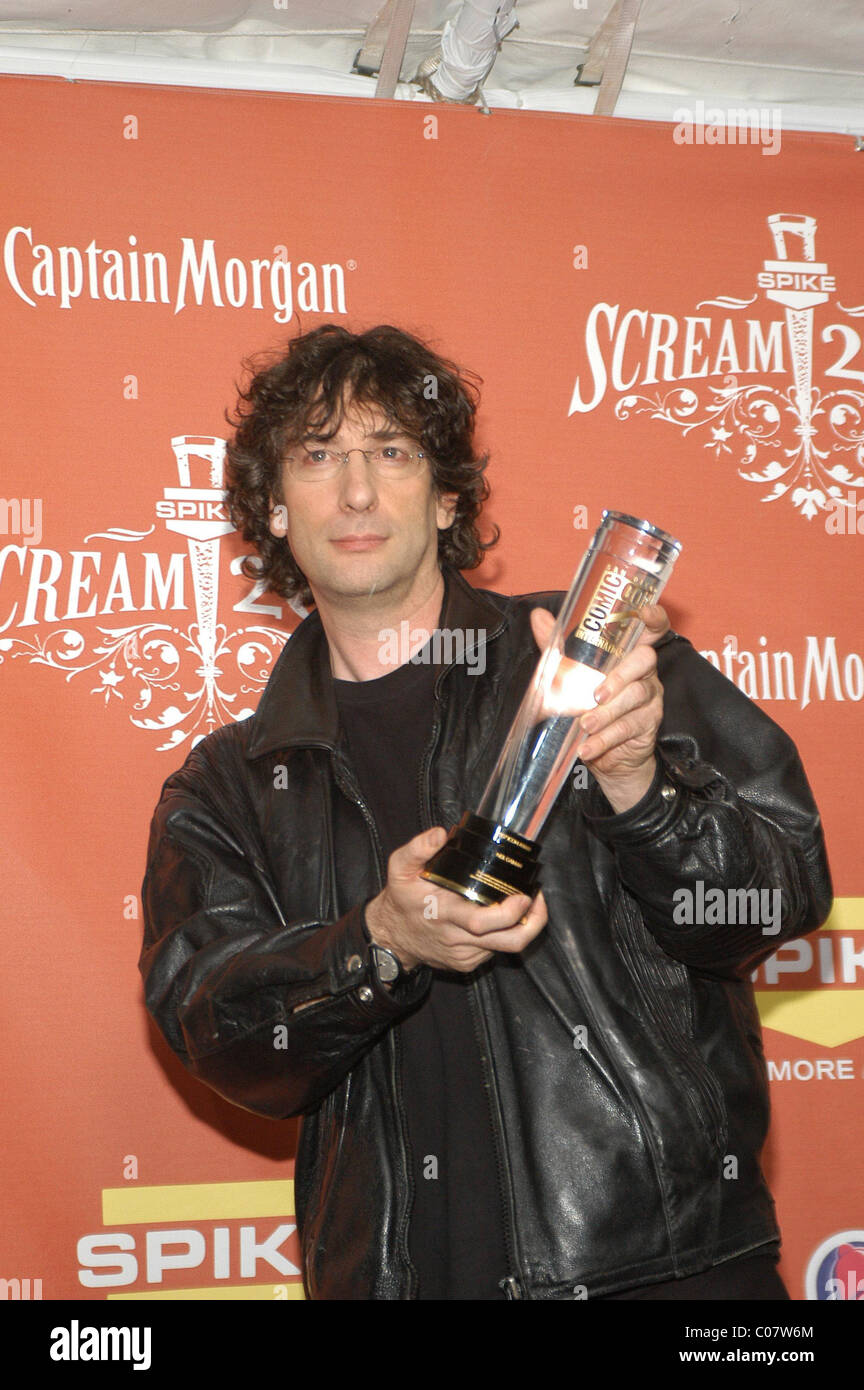 Neil Gaiman Spike TV presents the second annual 'Scream 2007' held at ...