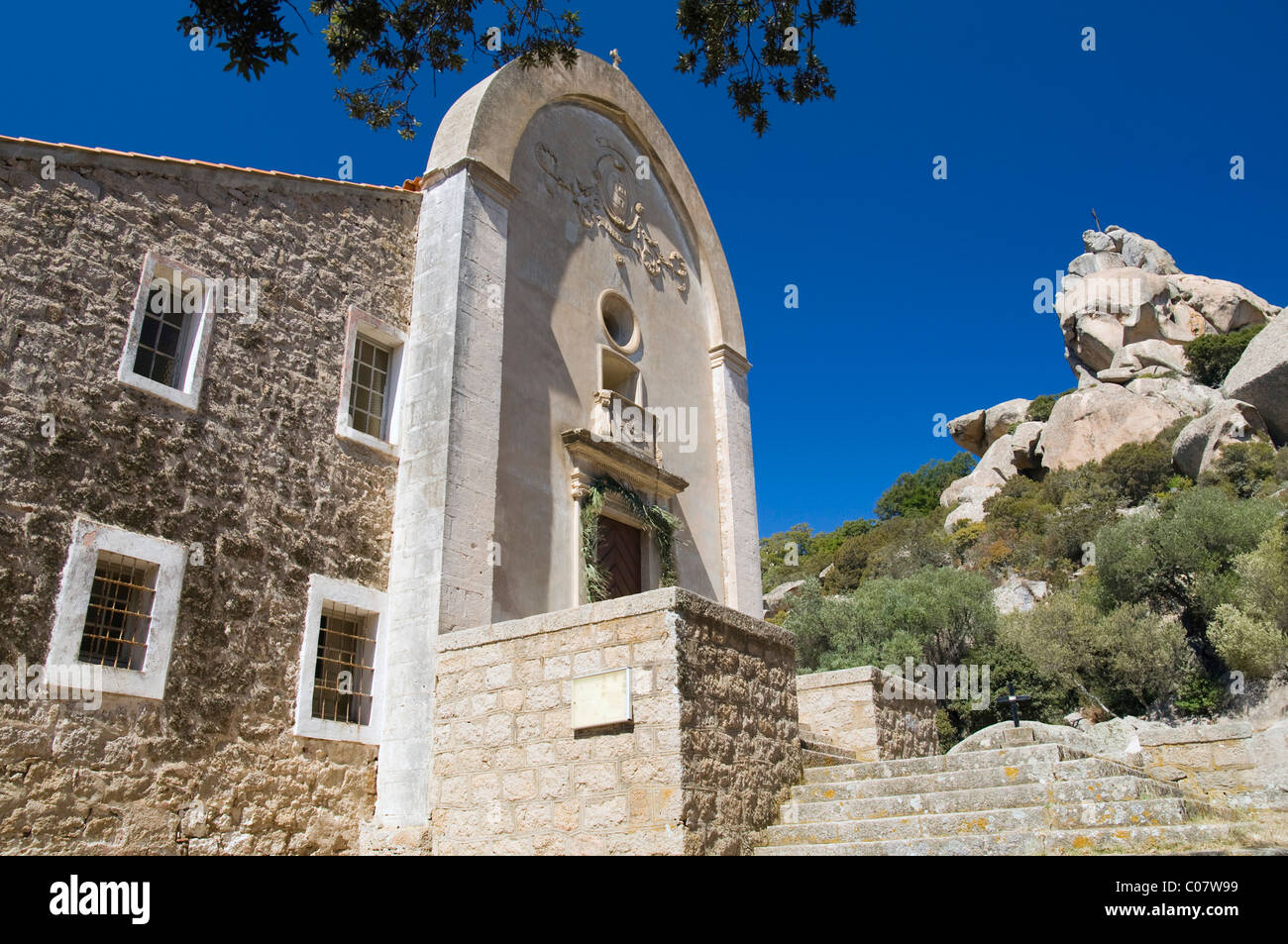 Sanctuary Ermitage de la Trinite, Bonifacio, Corsica, France, Europe ...