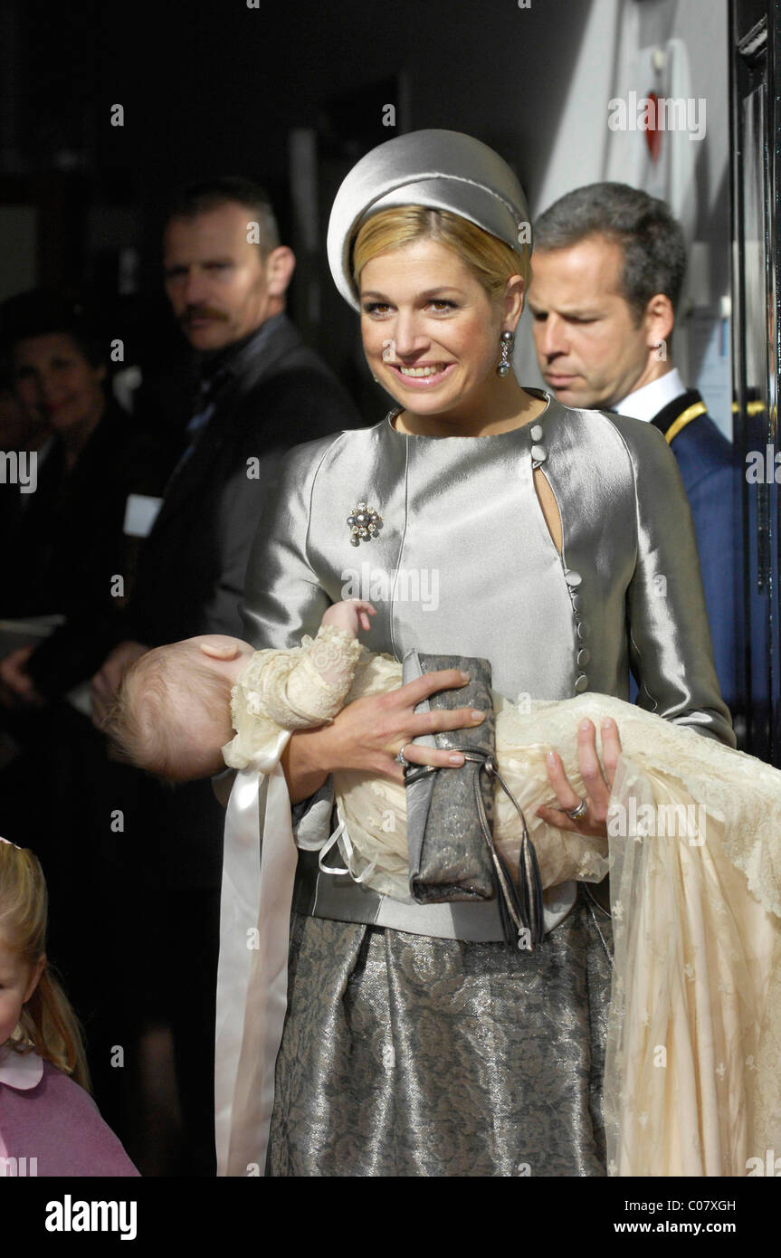 Princess Maxima, Ariane Christening of Princess Ariane at the Den Haag ...