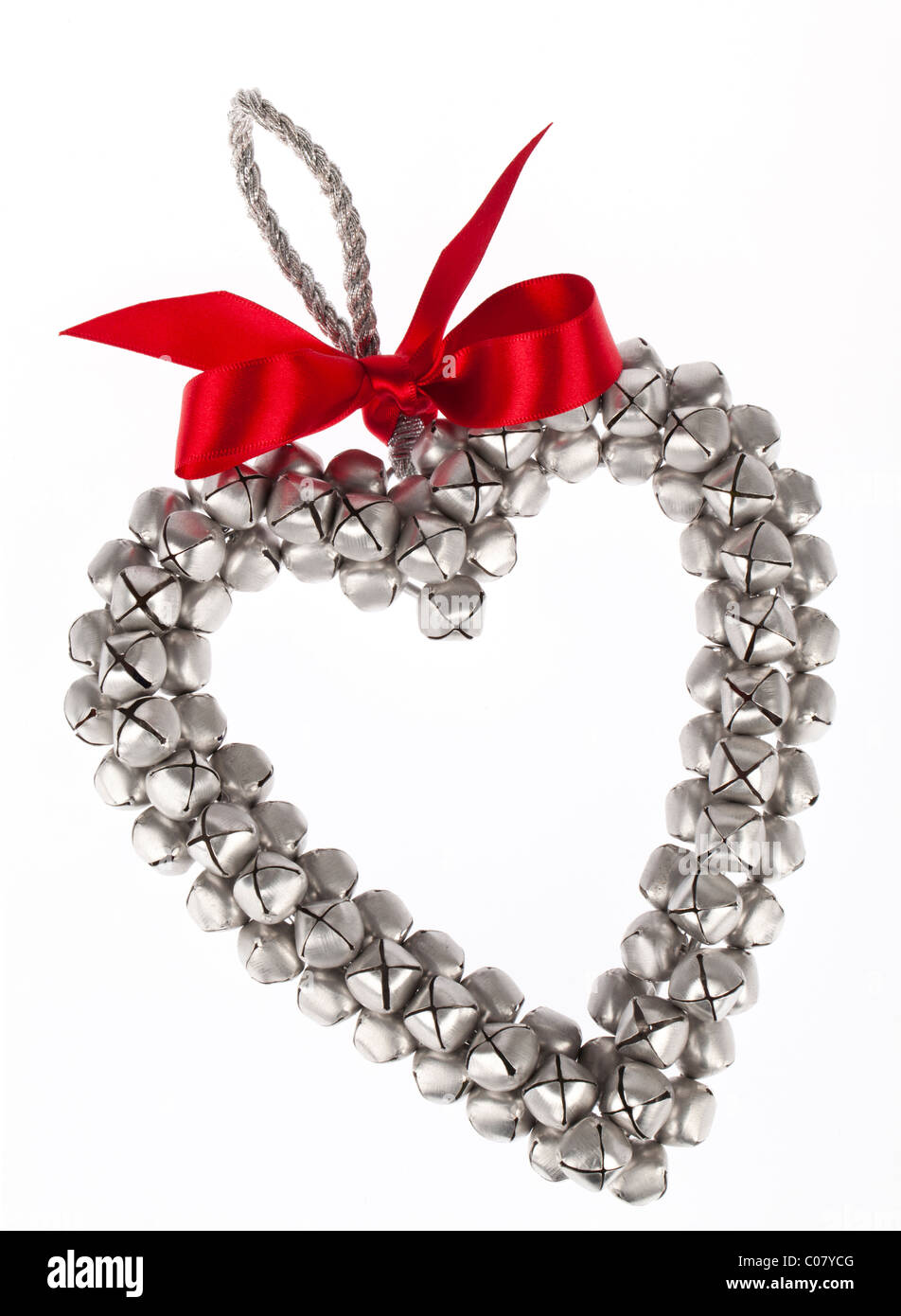 Decorative bell red ribbon hi-res stock photography and images - Alamy