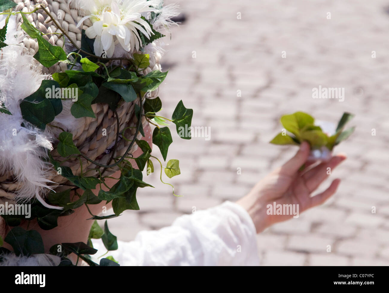 Angel holding bird hi-res stock photography and images - Alamy