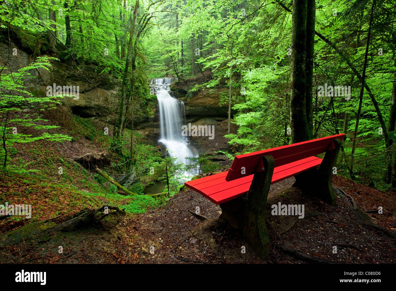 Scheidegg waterfall hi-res stock photography and images - Alamy