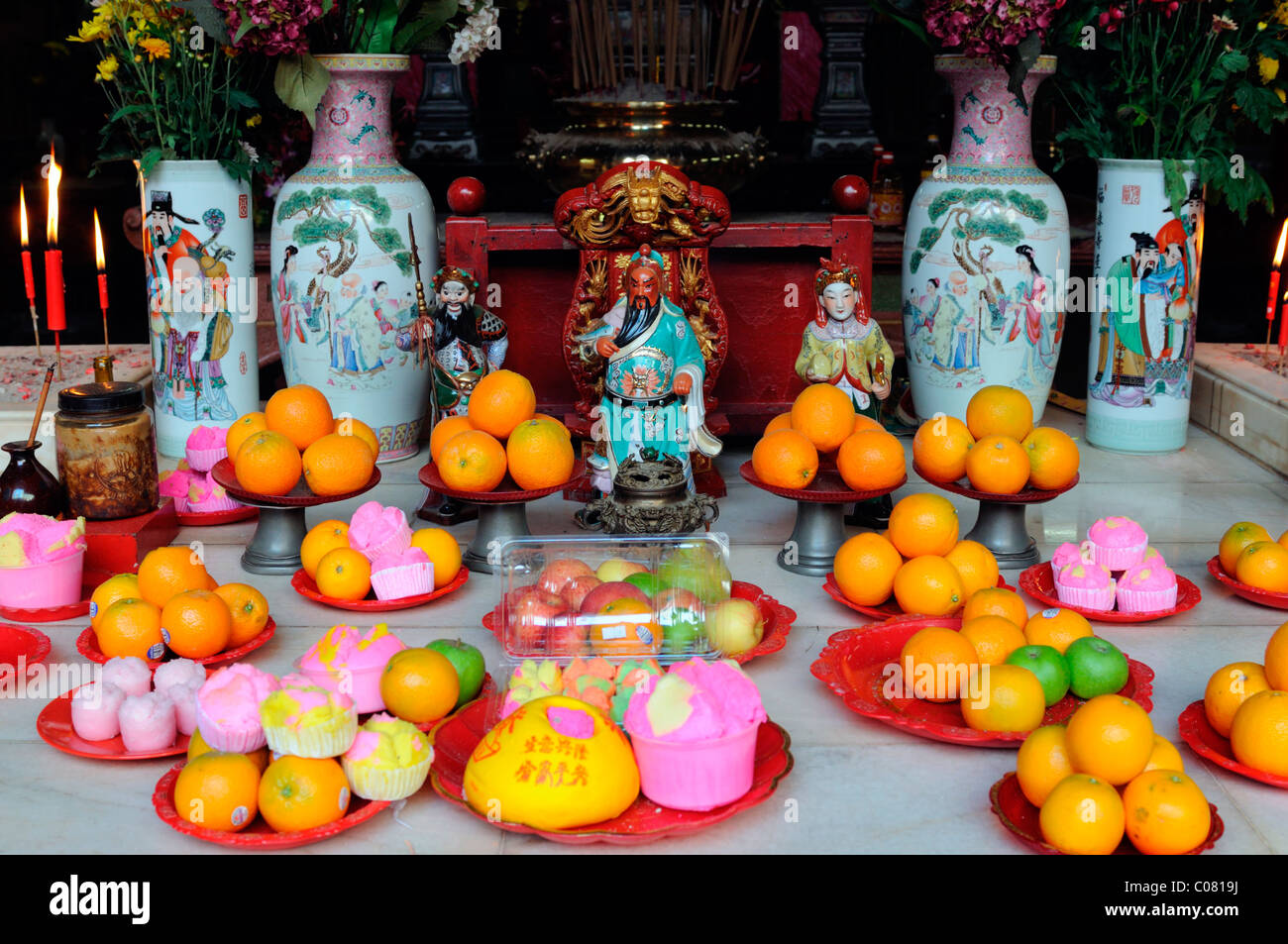 Sin Sze Si Ya Chinese Taoist Temple Chinatown Kuala Lumpur Malaysia ...