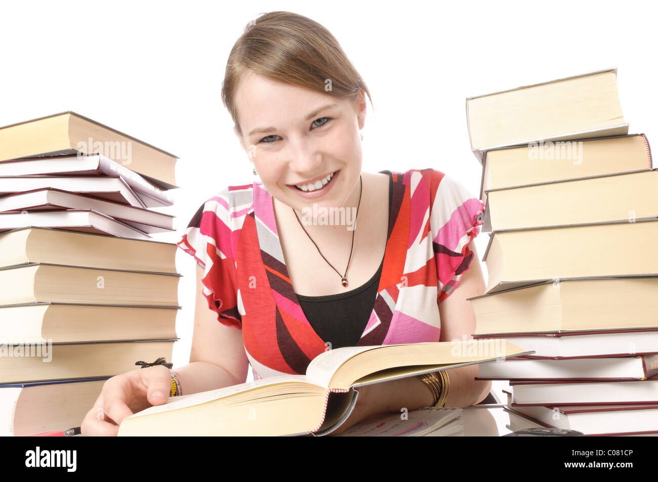 Teenage love of learning Stock Photo - Alamy