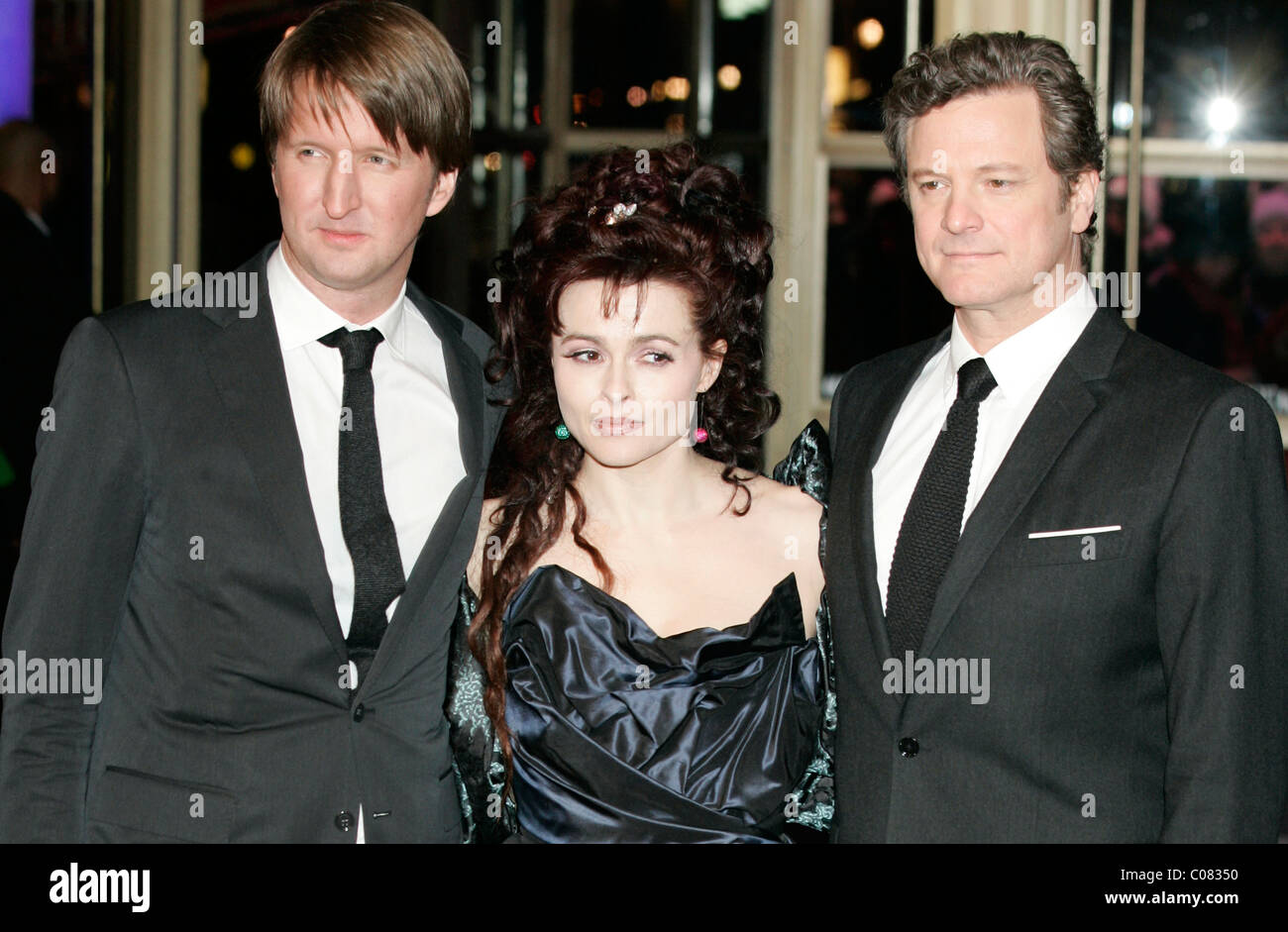 TOM HOOPER HELENA BONHAM CARTER COLIN FIRTH THE KING´S SPEECH PREMIERE ...