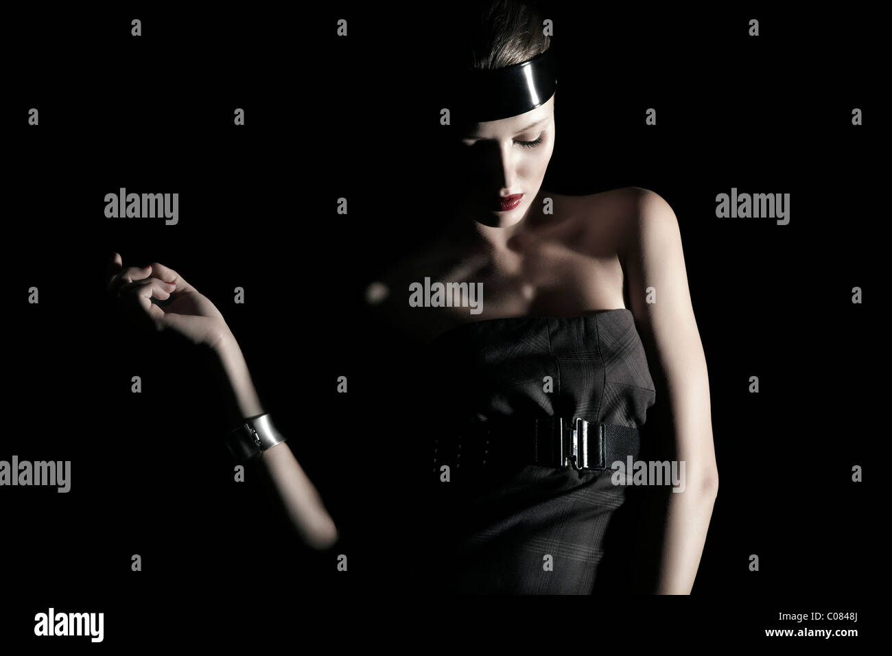 Woman casting shadow hi-res stock photography and images - Alamy