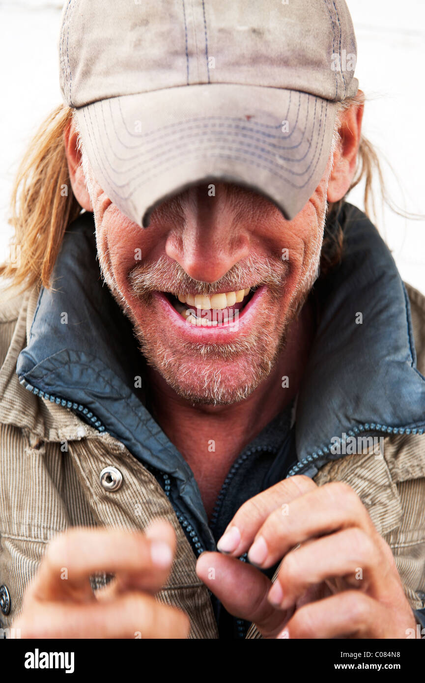 Homeless hat High Resolution Stock Photography and Images - Alamy