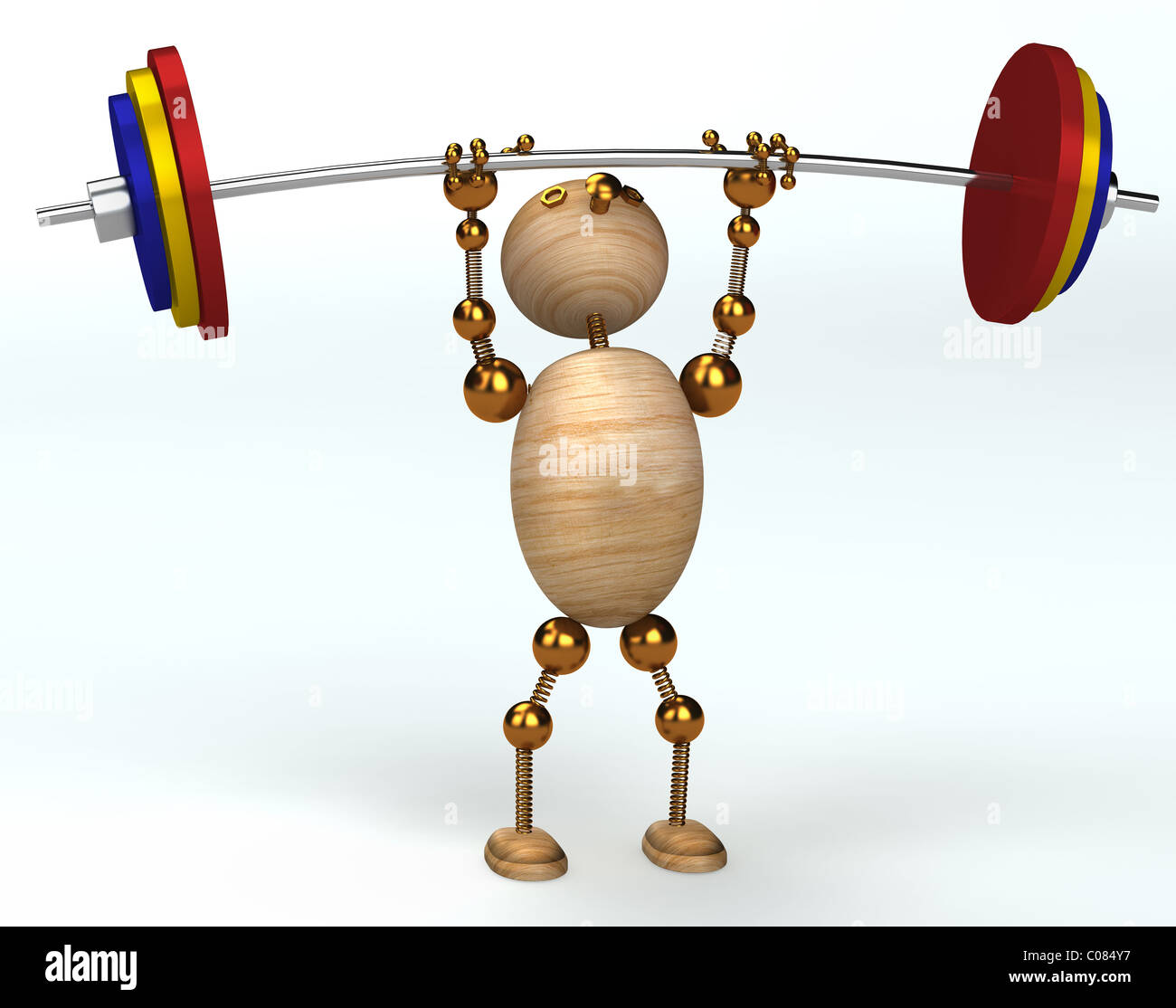 Figure man lifting up hi-res stock photography and images - Alamy